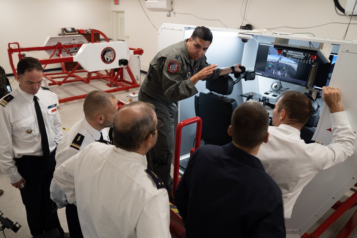 Photos: AETC, French Air and Space Forces initiate pilot training ...