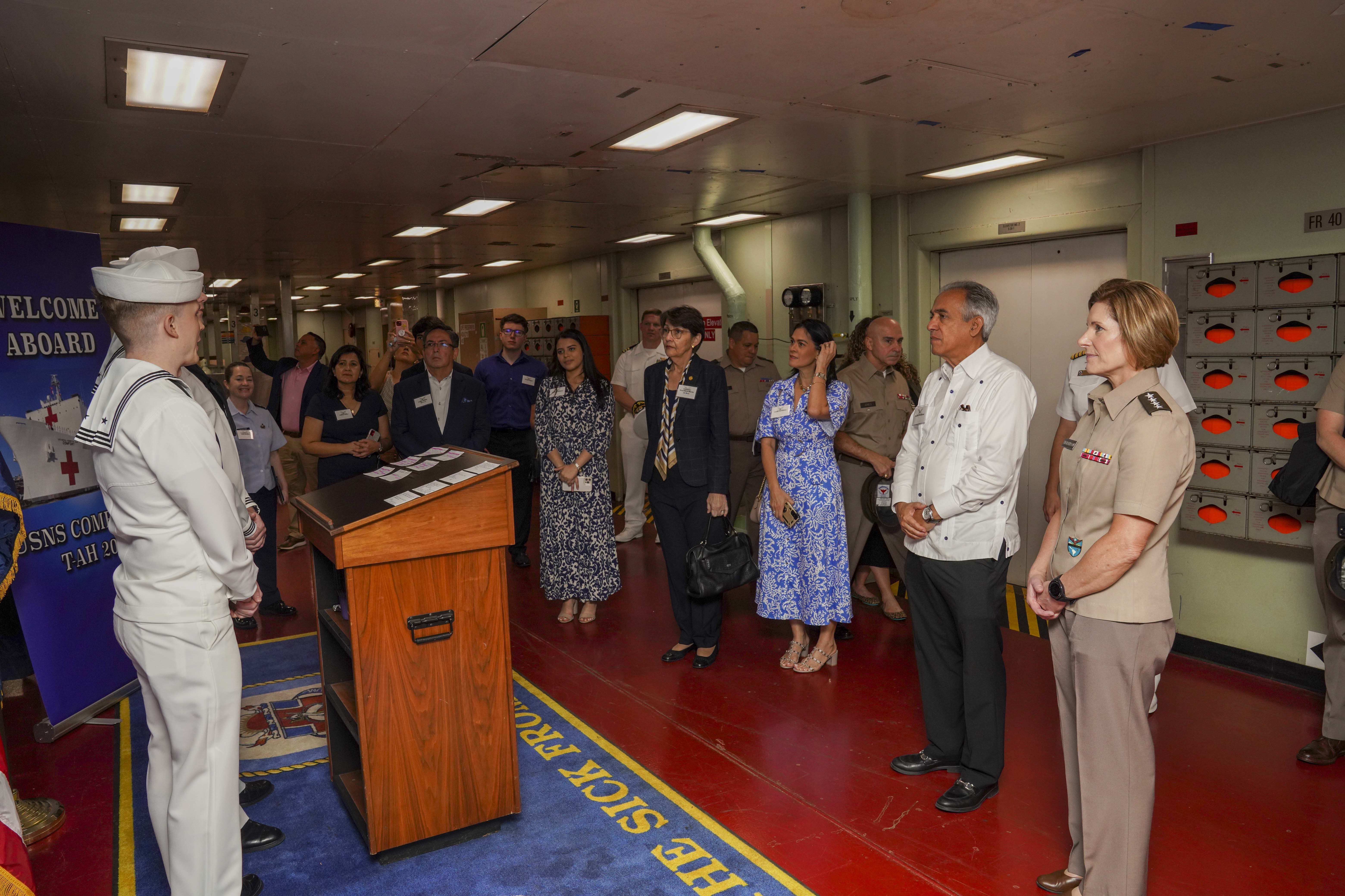 USNS Comfort visits Miami