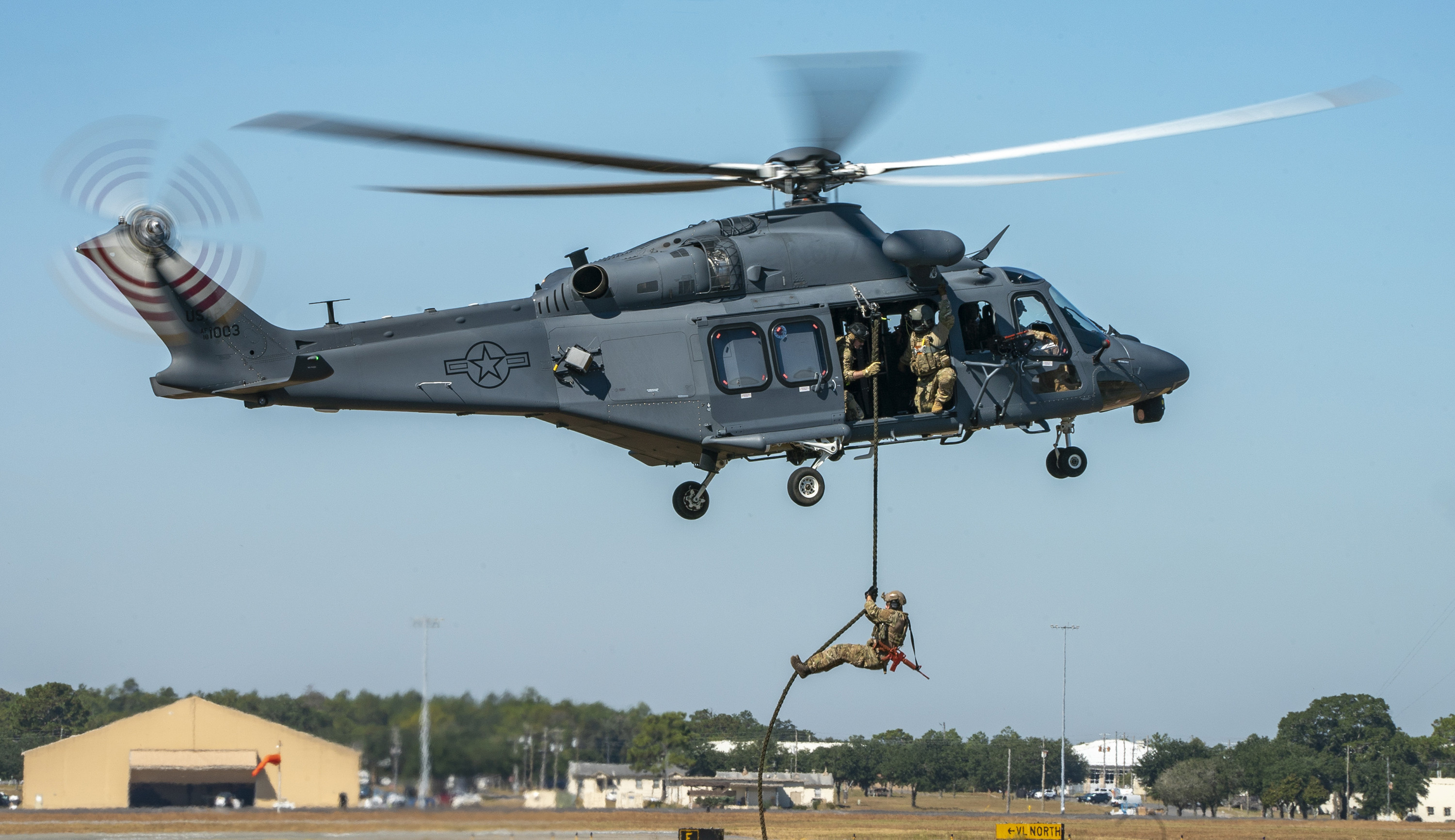 Grey Wolf tests new rappelling system > Eglin Air Force Base > News