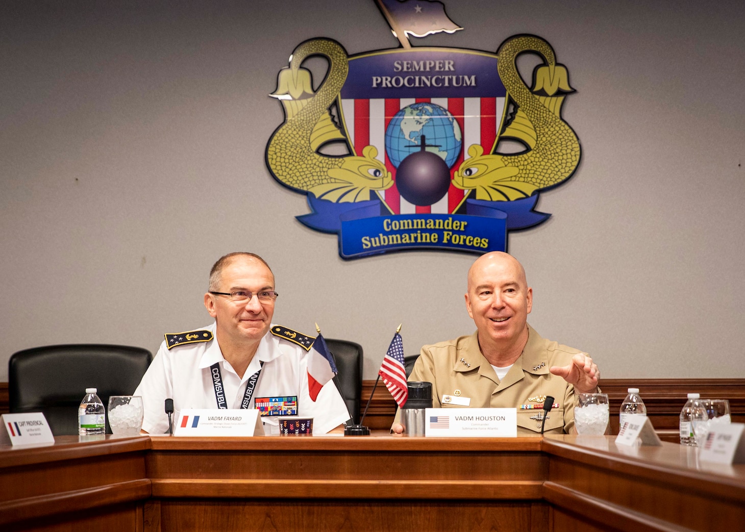 Commander, Submarine Forces Hosts French Delegation > United States ...