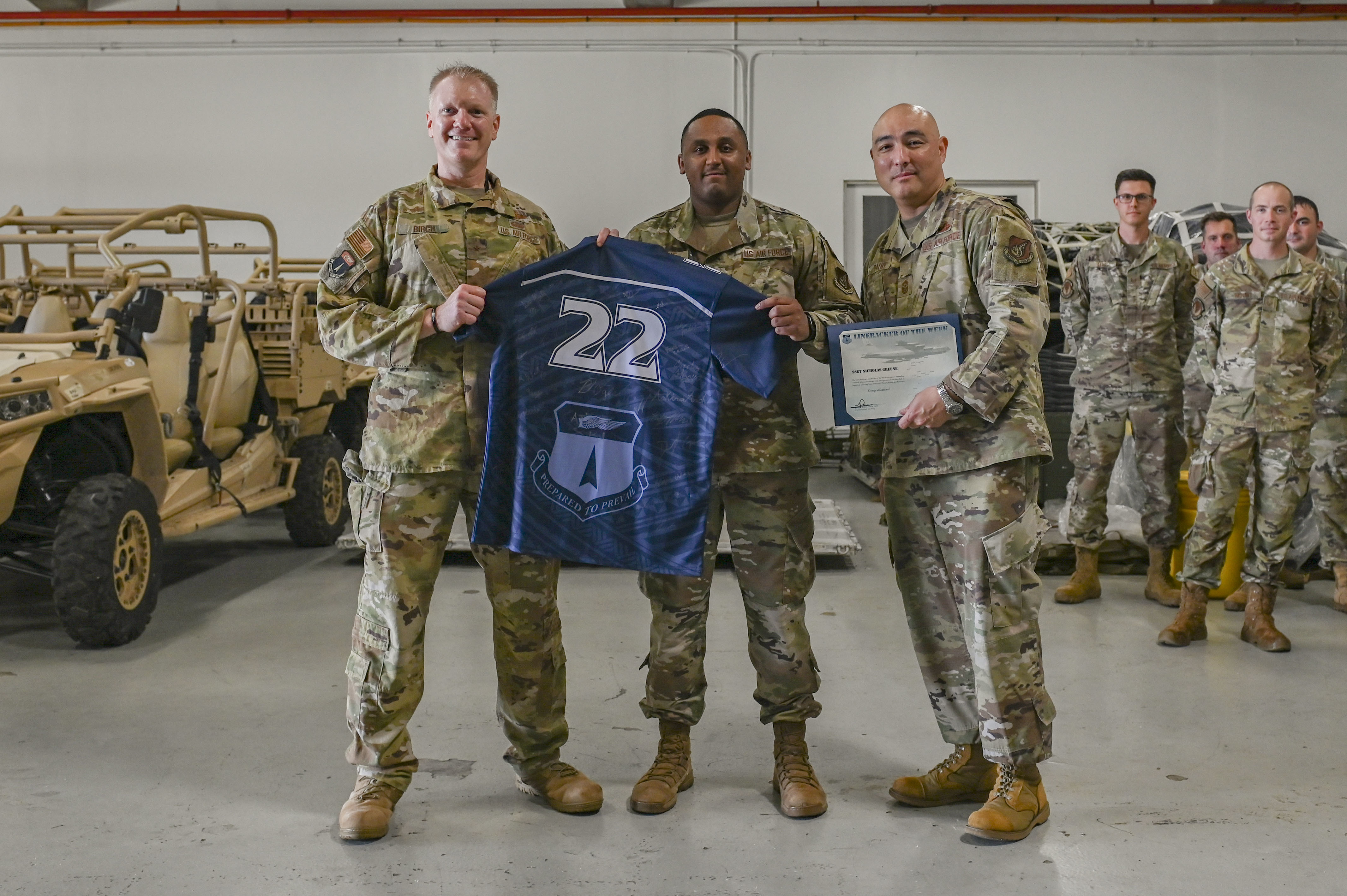 Linebacker of the Week: Staff Sgt. Nicholas Greene > Andersen Air Force ...