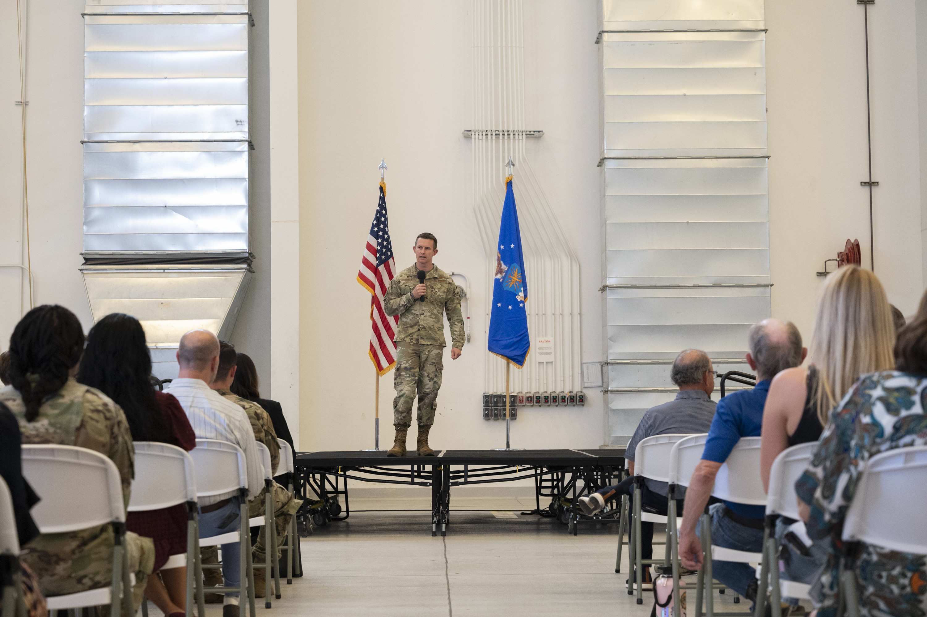 DM Honorary Change of Command ceremony