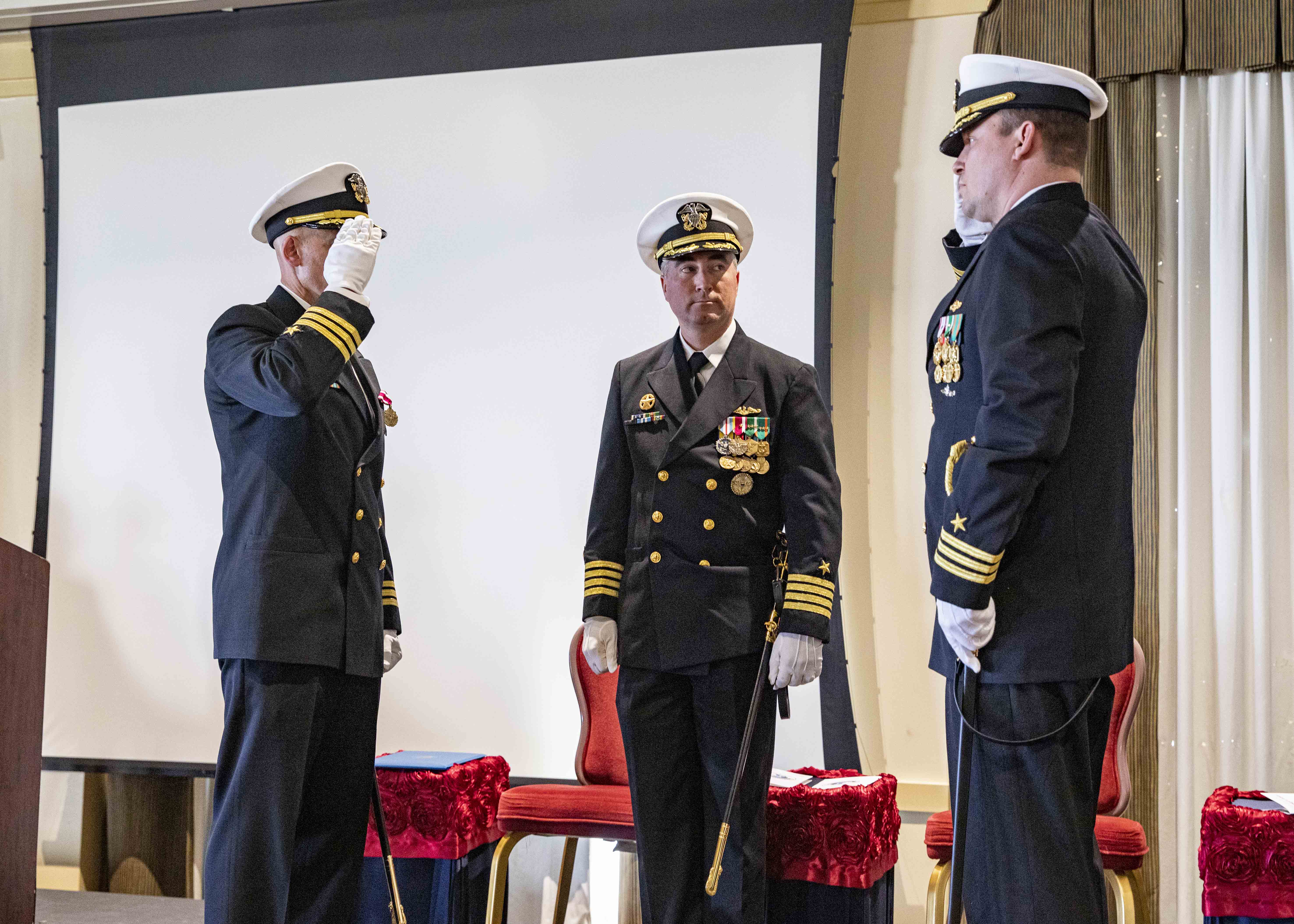 USS Boise Holds Change of Command