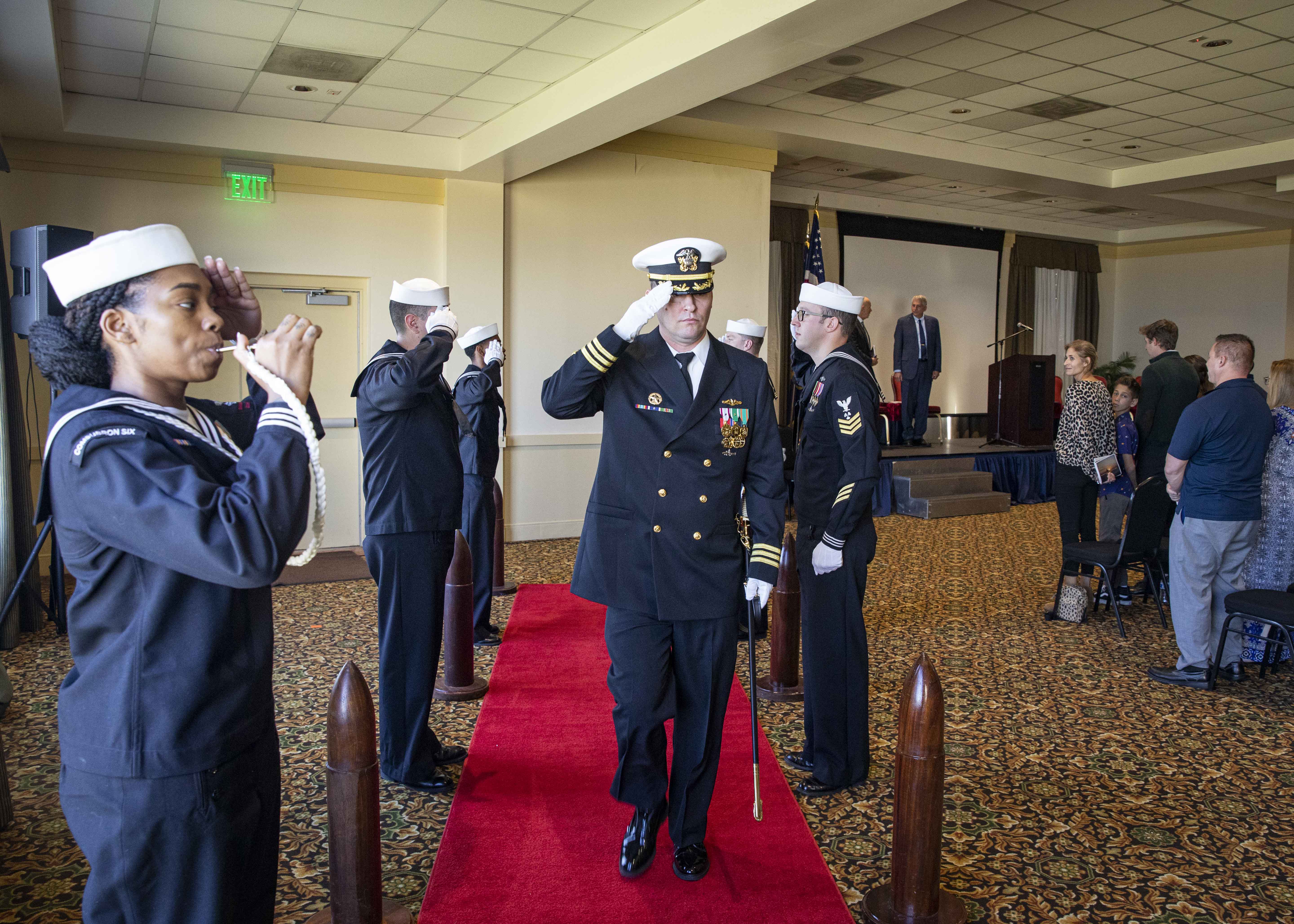 USS Boise Holds Change of Command