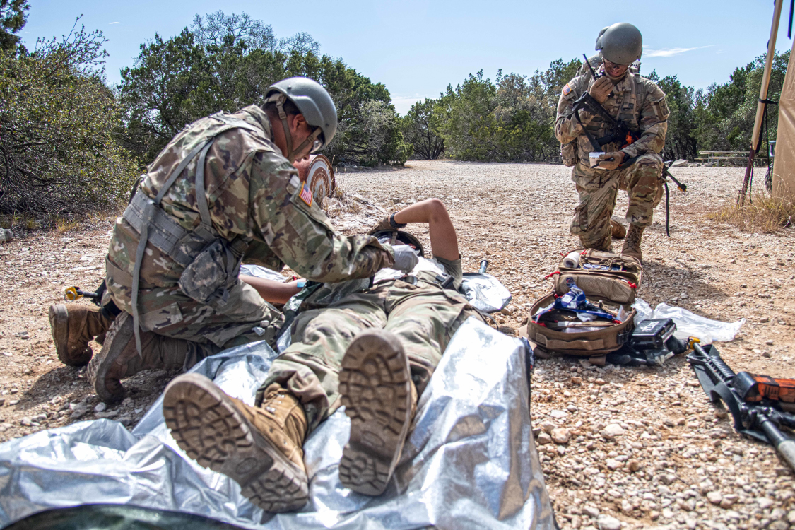 Combat Medic Specialist Training Program students train at JBSA-Camp Bullis > Joint Base San ...