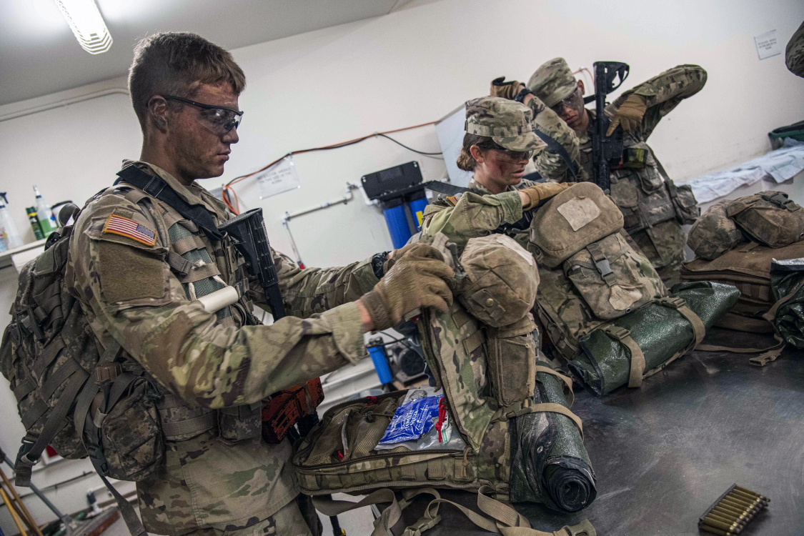 Combat Medic Specialist Training Program students train at JBSA-Camp ...