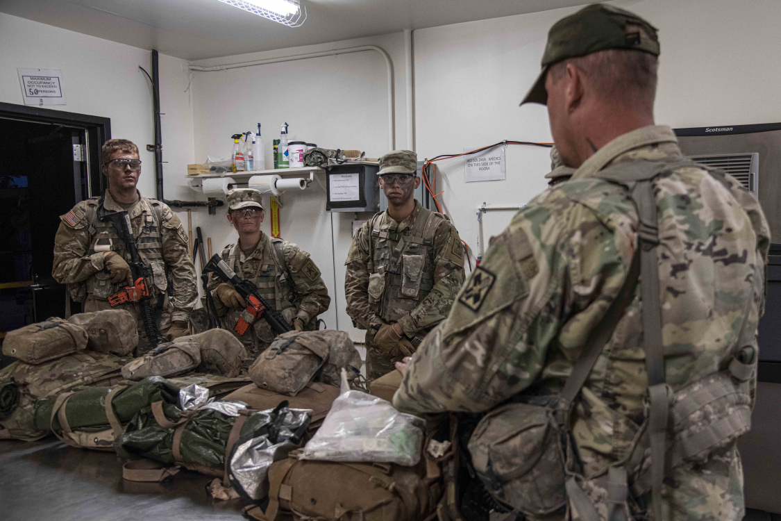 Combat Medic Specialist Training Program students train at JBSA-Camp ...
