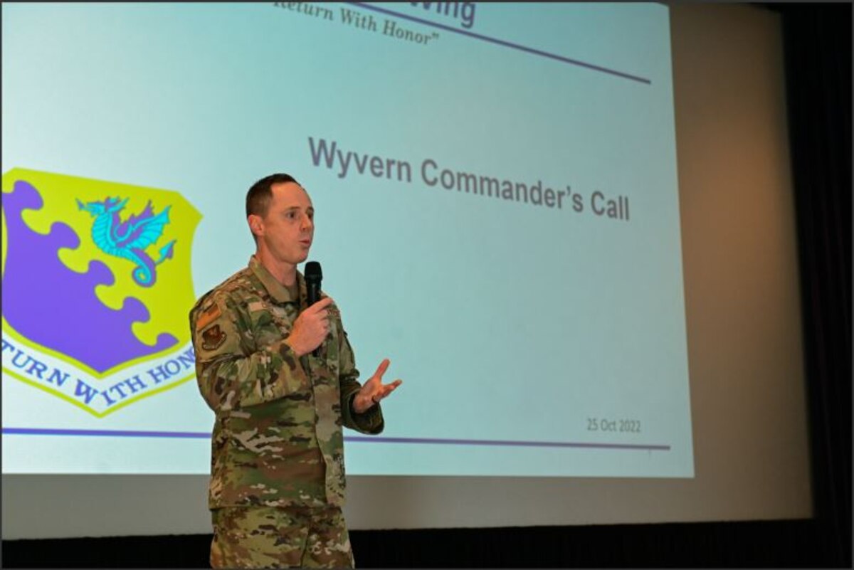 31st FW Commander’s Calls update mission, vision, priorities > 505th ...