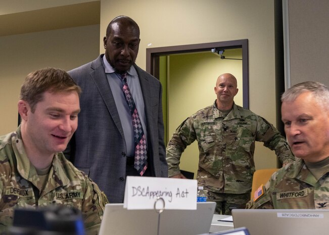 DSCA course teaches DOD personnel how they support the state dur