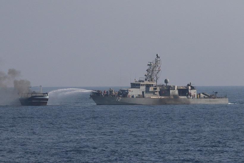U.S. Navy Rescues Mariners Who Set Fire to Vessel Smuggling Drugs > U.S ...