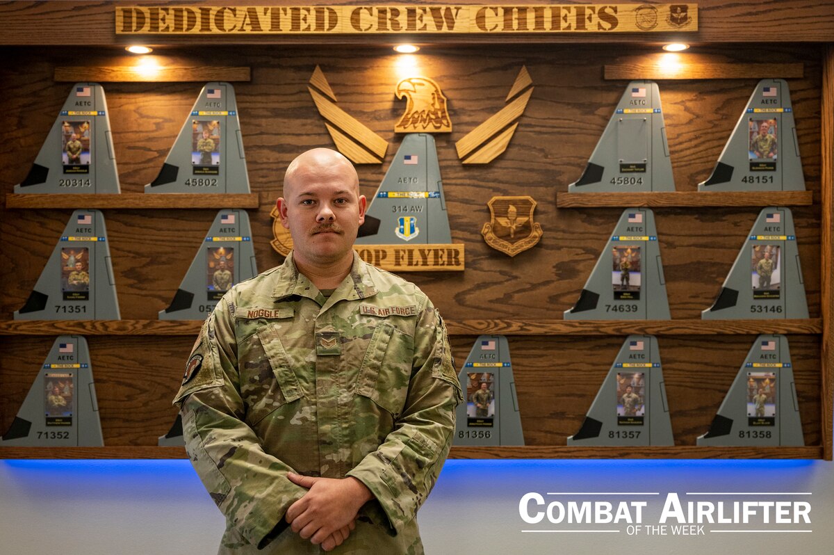 Combat Airlifter of the Week: Staff Sgt. Jordan Noggle > Little Rock ...