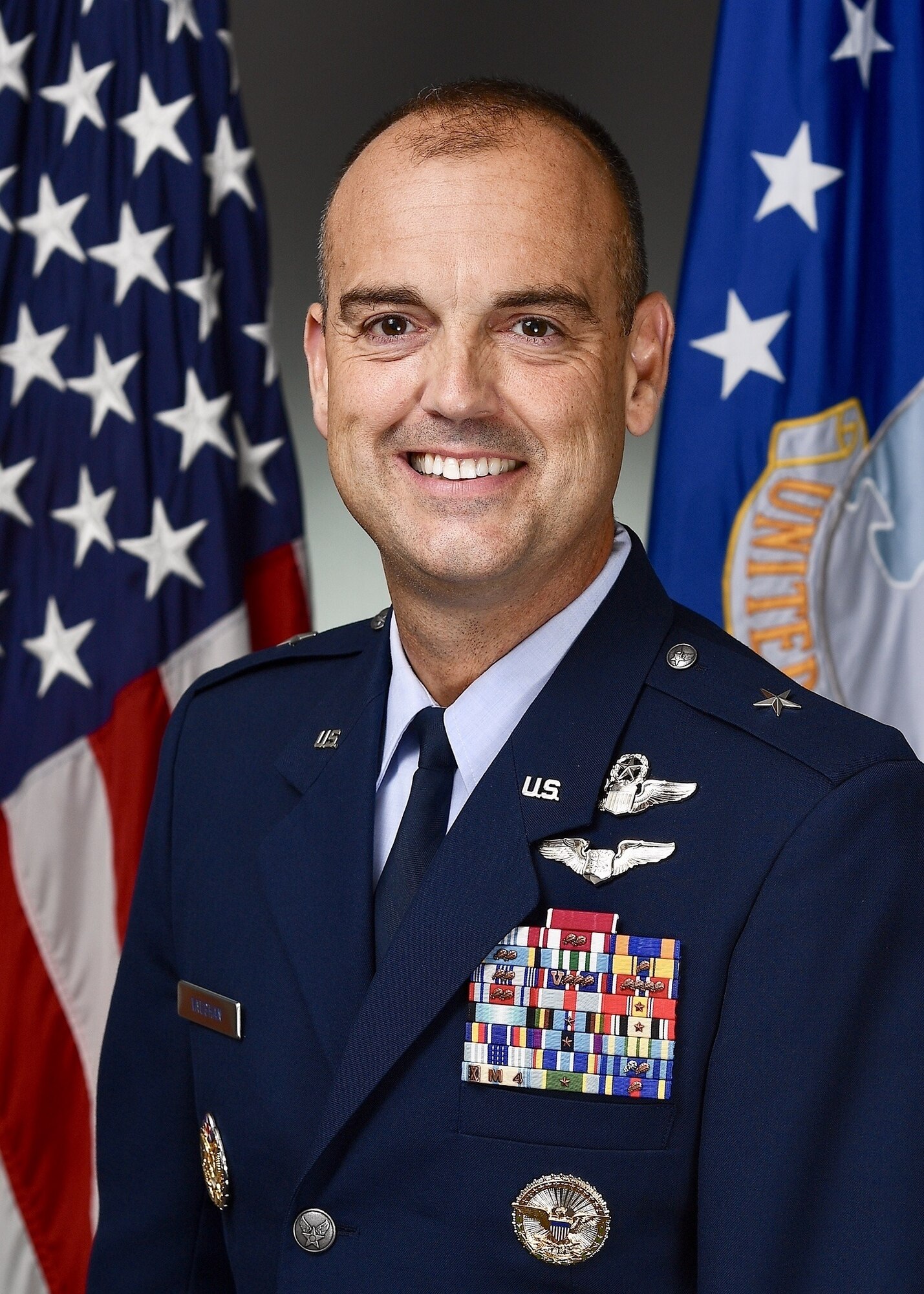 EDWARD L. VAUGHAN > Air Force > Biography Display