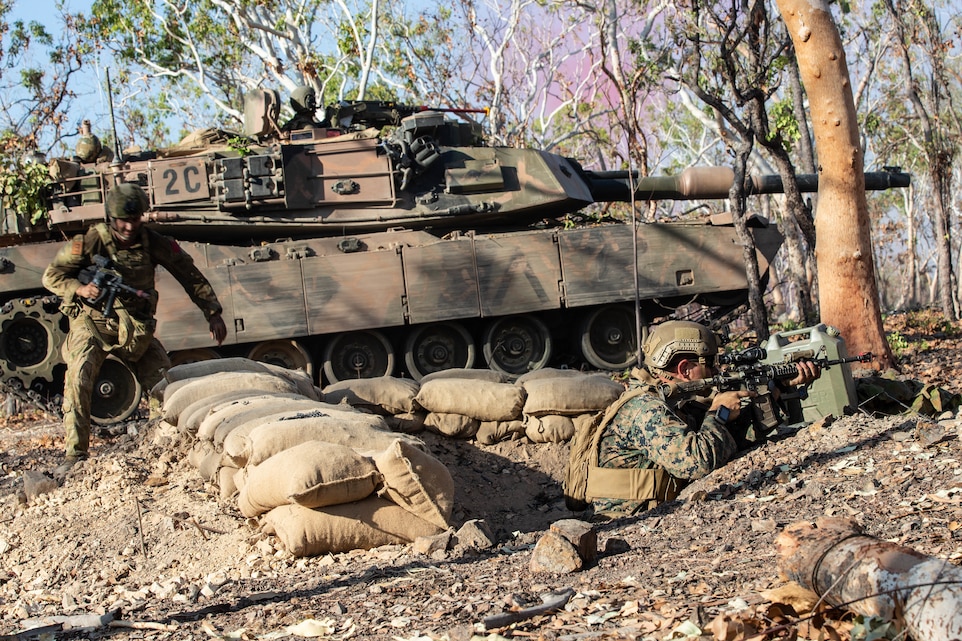 MRF-D 22 Ground Combat Element Integrates into 1st Brigade to Enhance ...