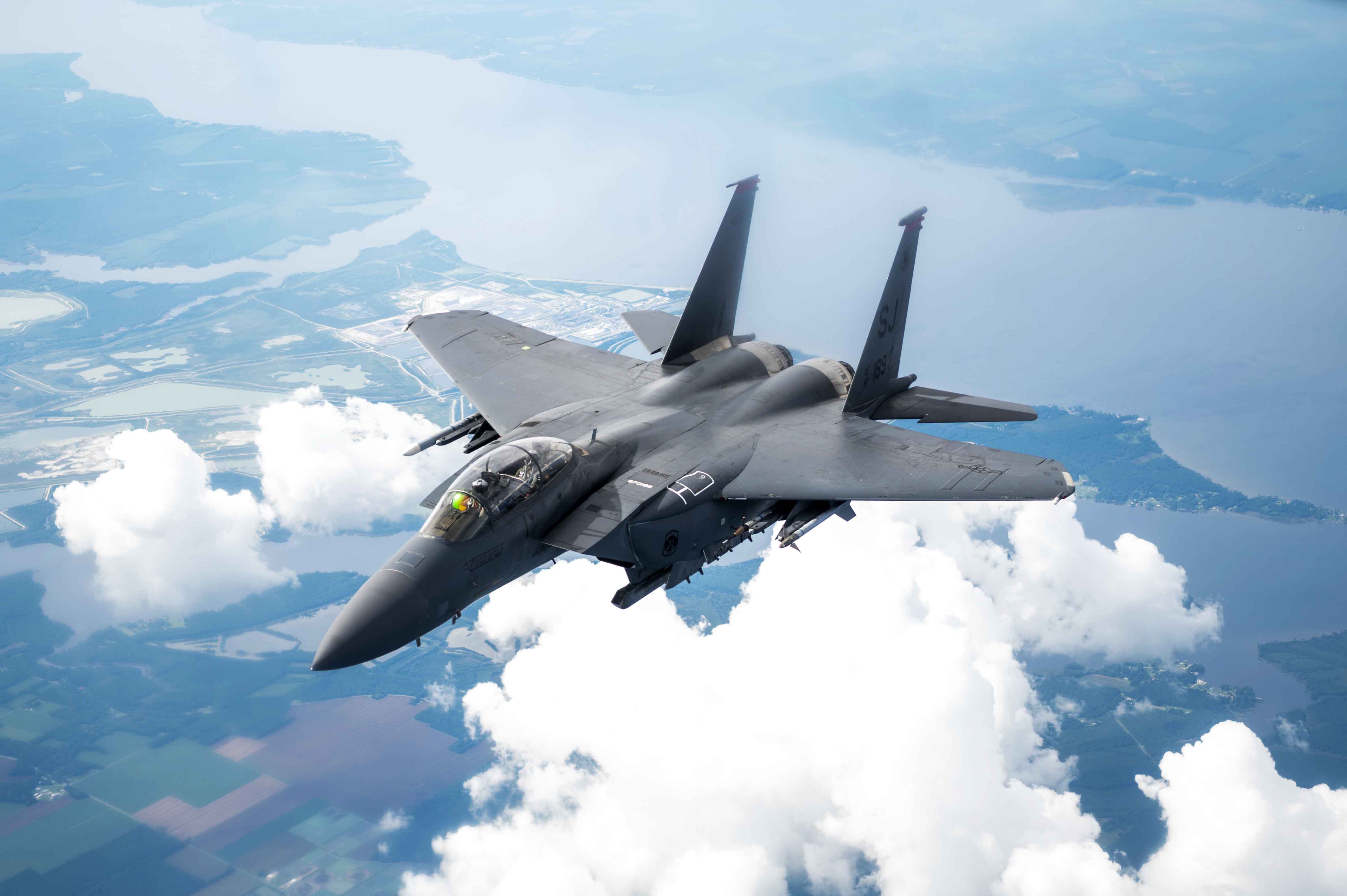 Strike Eagle over the northeast