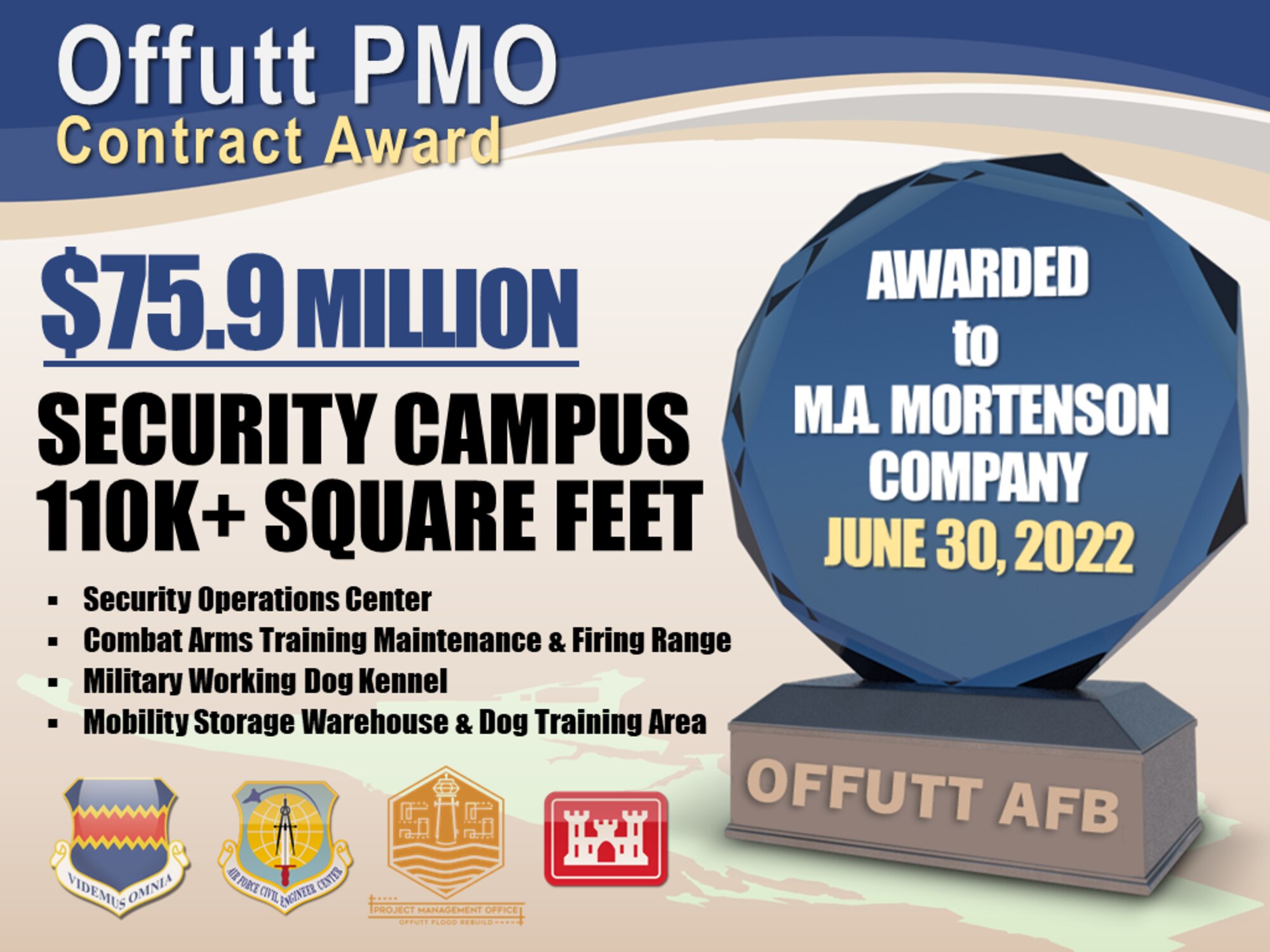 New MILCON award progresses Offutt flood recovery operations > Air ...