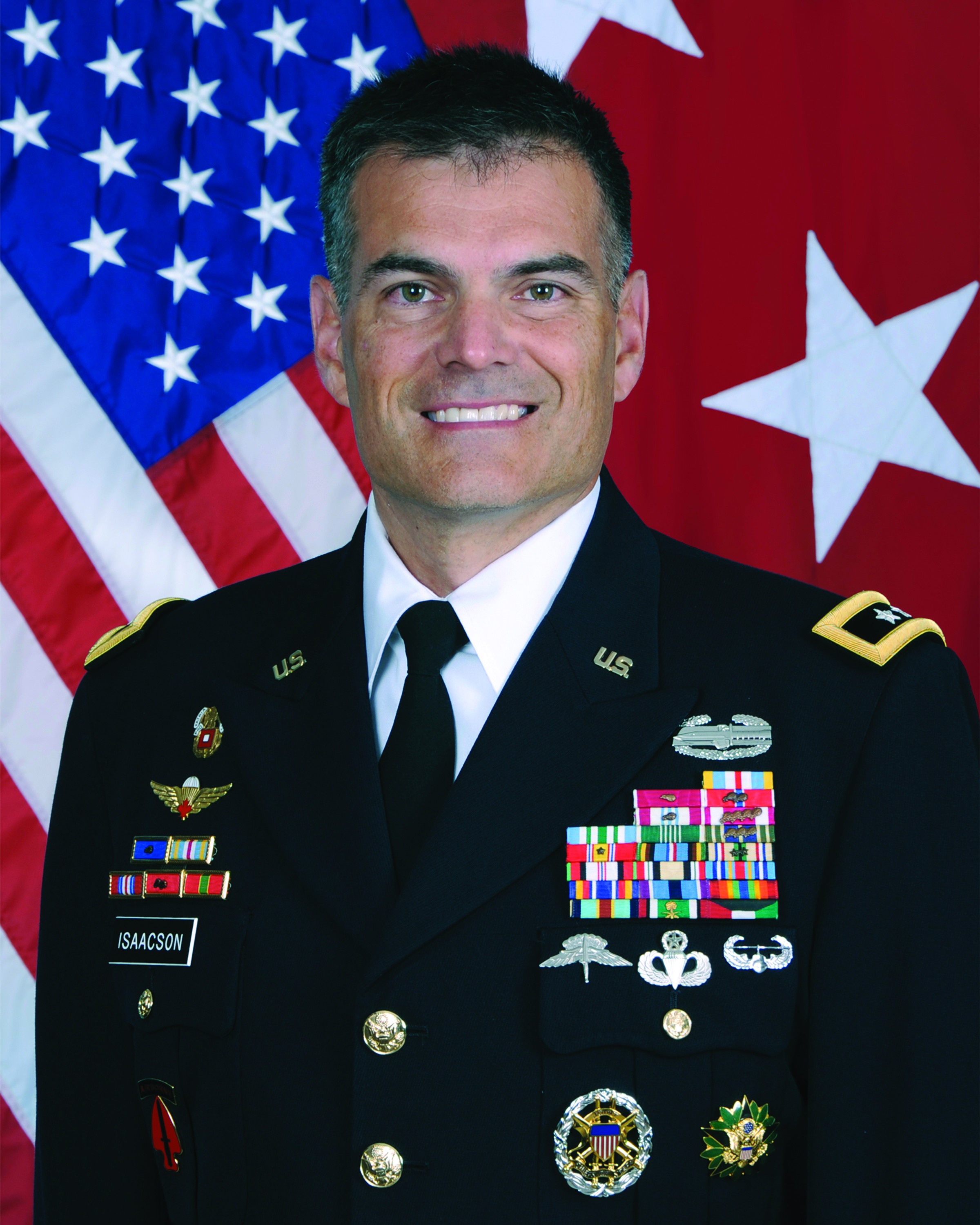 Maj. Gen. David T. Isaacson Official Photo