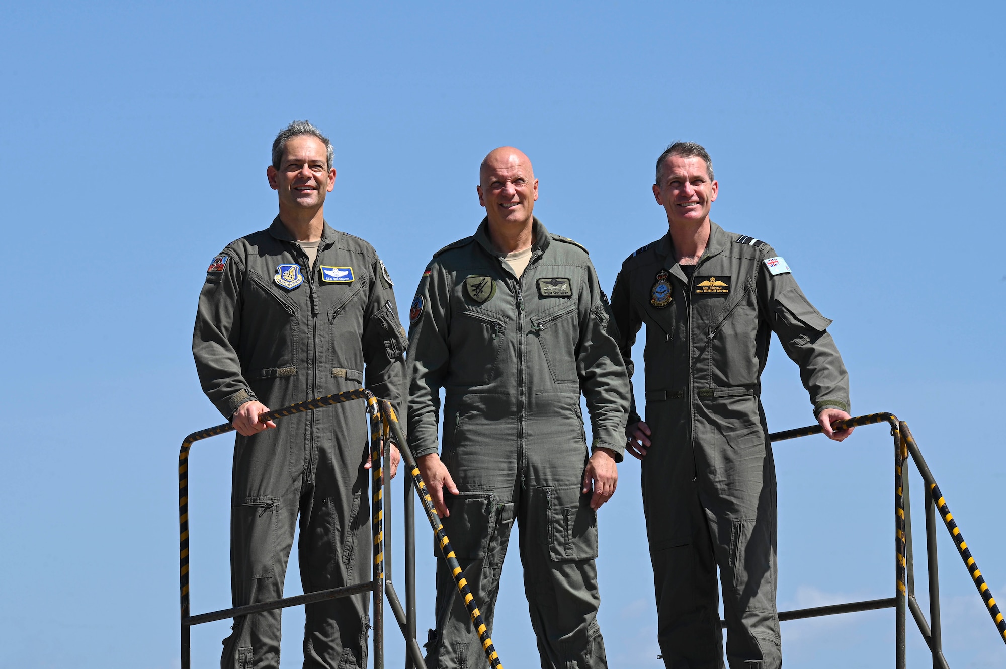 US, Germany, Australia air forces’ generals share airspace together ...