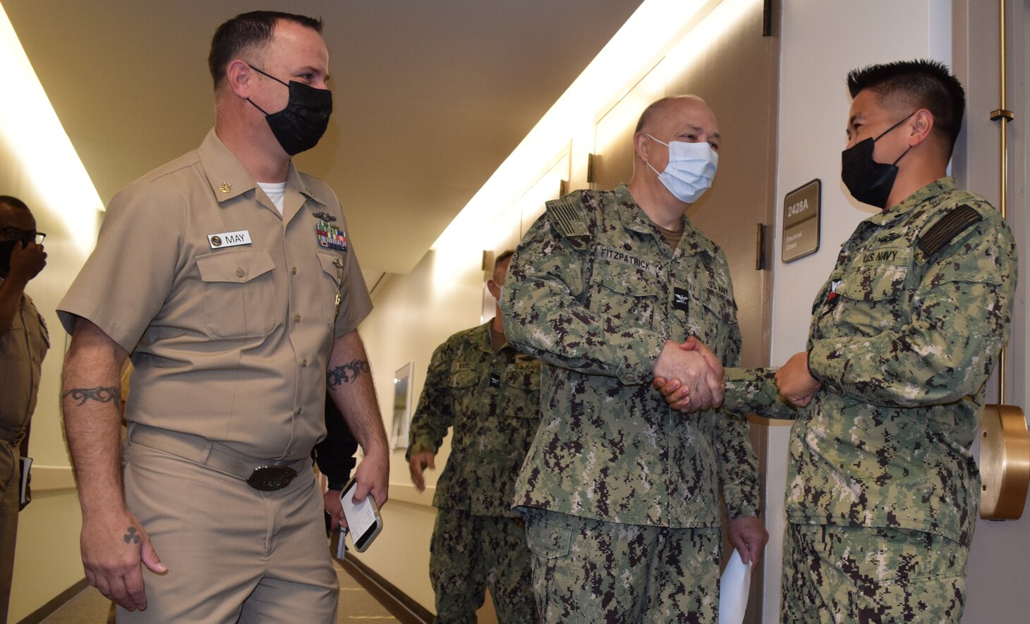 A Quality Quartet of Chief Selectees > Navy Medicine > News Article