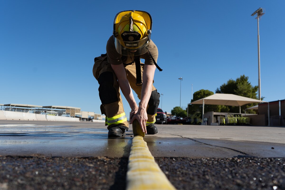 Luke | Firefighters gain critical skills in Arizona > Air Education and ...