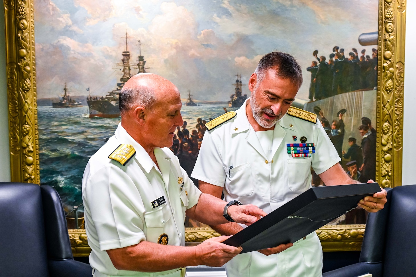 CNO, Chief of Italian Navy Meet and Discuss Regional Security > United ...