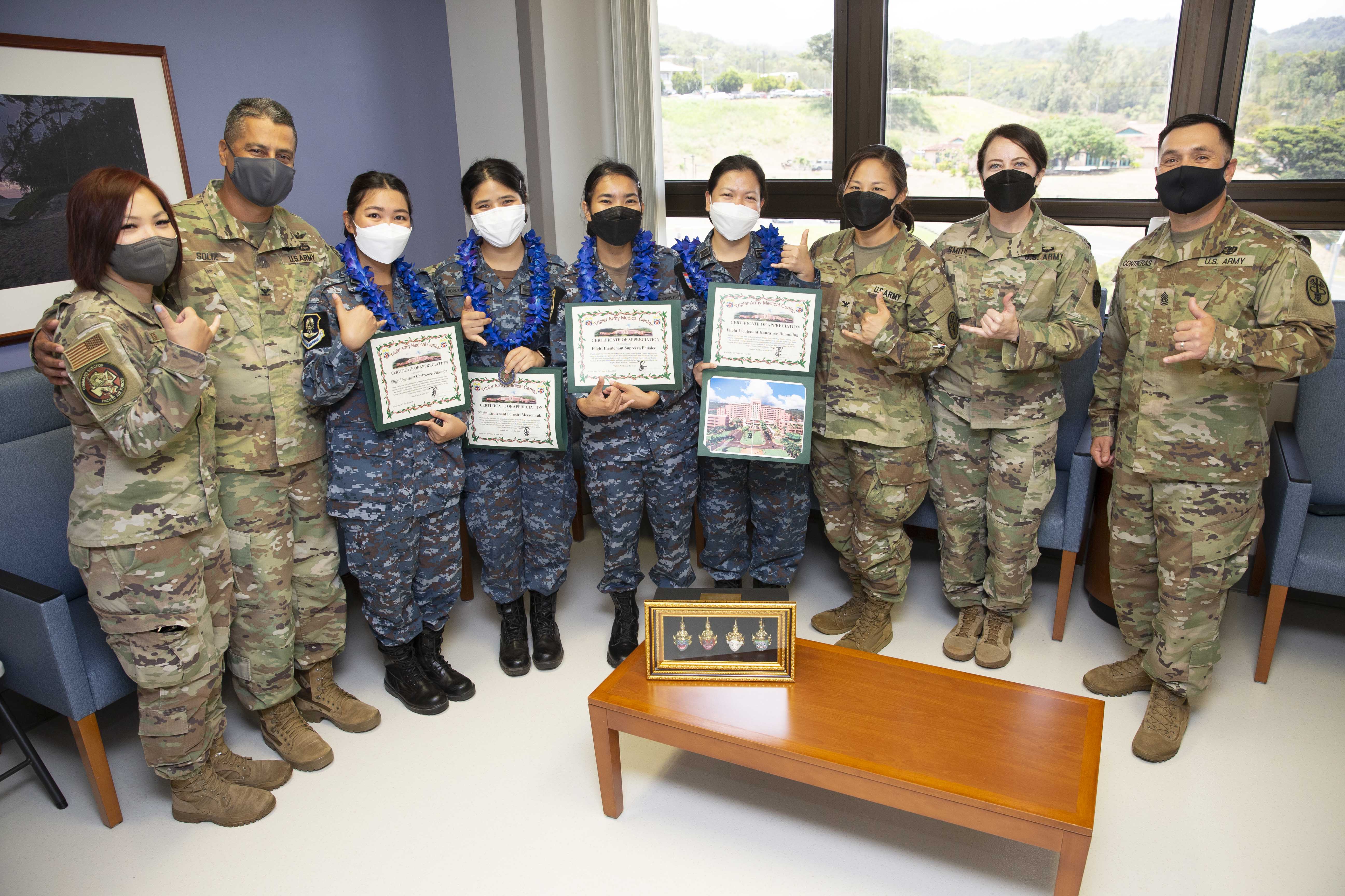 Royal Thai Air Force nurses receive letters of appreciation > 51st Medical Group - Osan Air Base ...