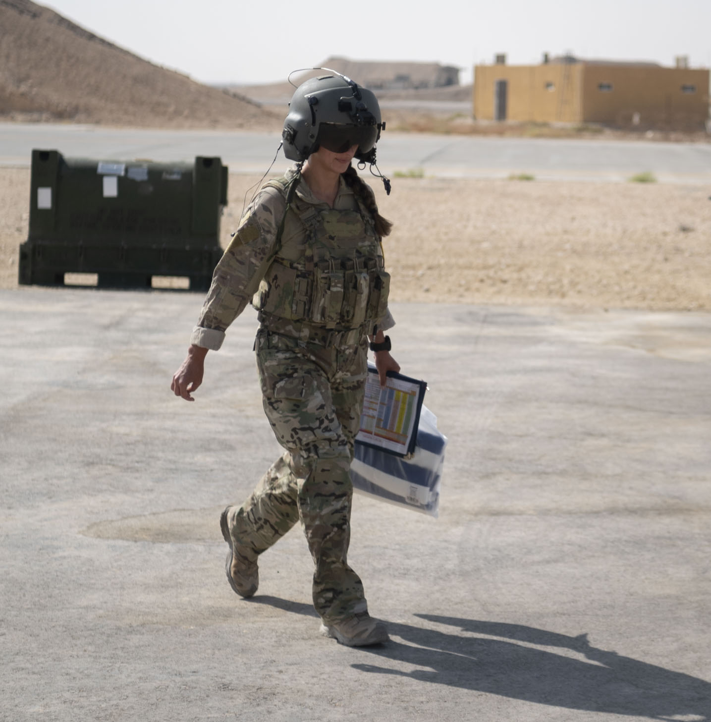 U.S. Air Force Major Grace Gibbens, 46th Expeditionary Rescue Squadron ...
