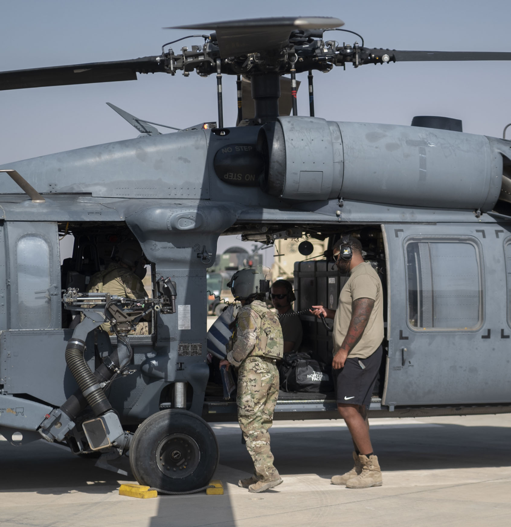 U.S. Air Force Major Grace Gibbens, 46th Expeditionary Rescue Squadron ...