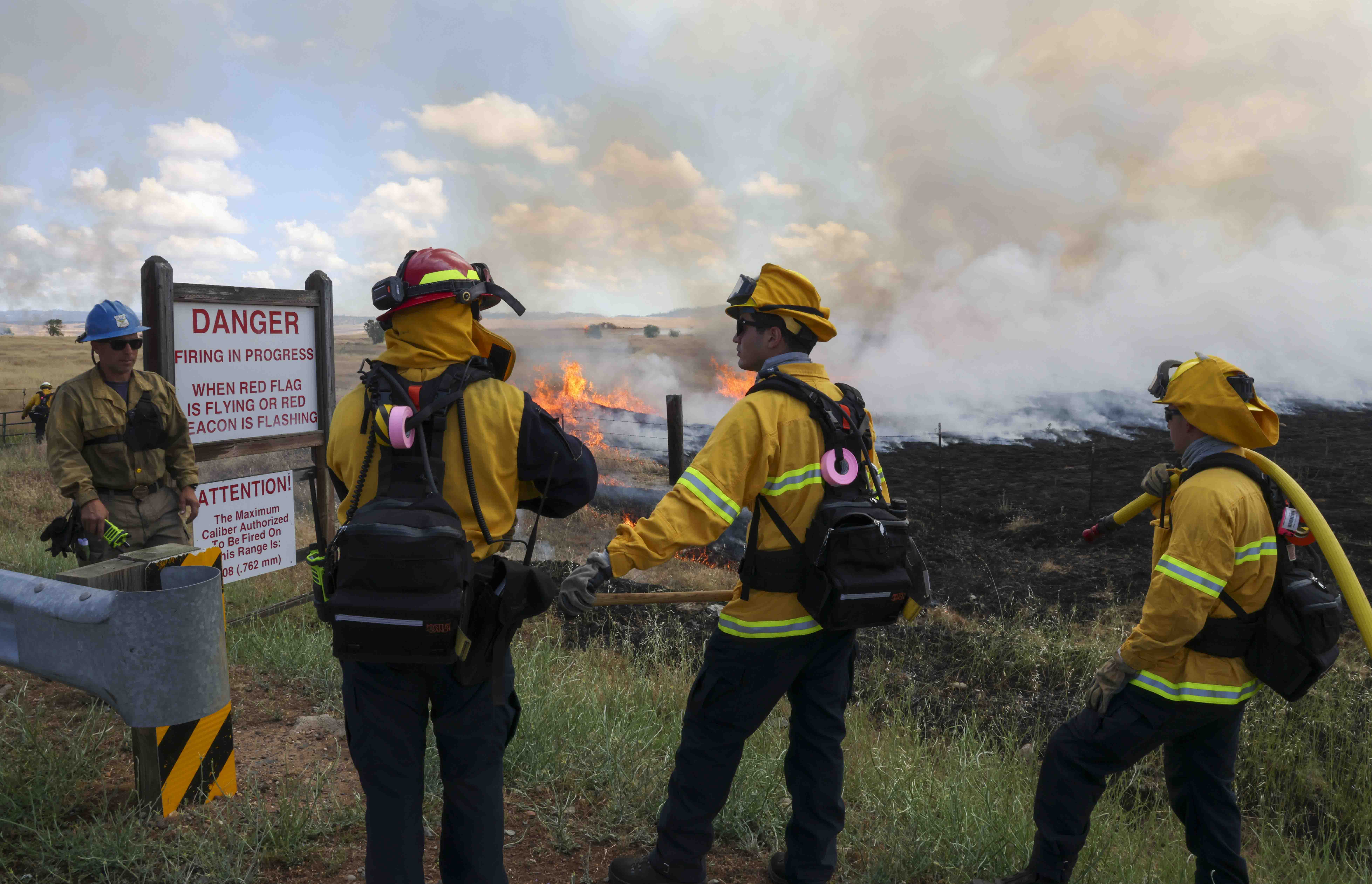 Wildland Firefighters Create Fires to Prevent Fires > 505th Command and ...