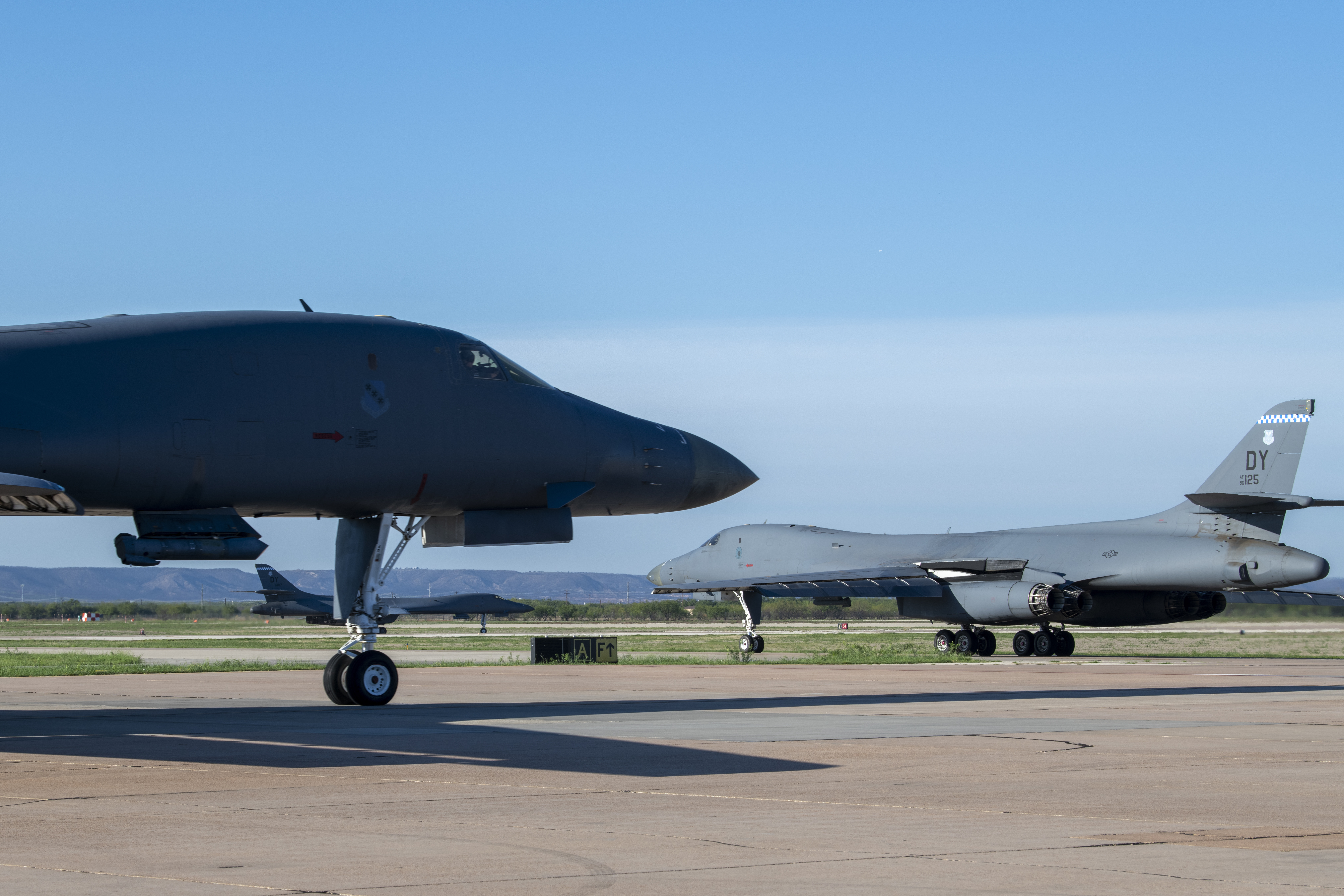 B-1Bs conduct CONUS to CONUS Bomber Task Force Mission in support of ...