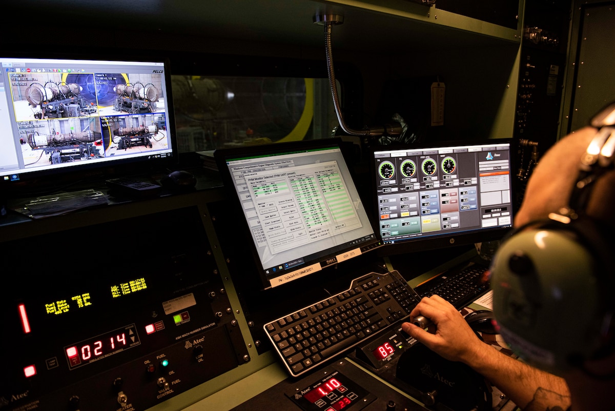 49th CMS displays hush house capabilities > Holloman Air Force Base ...