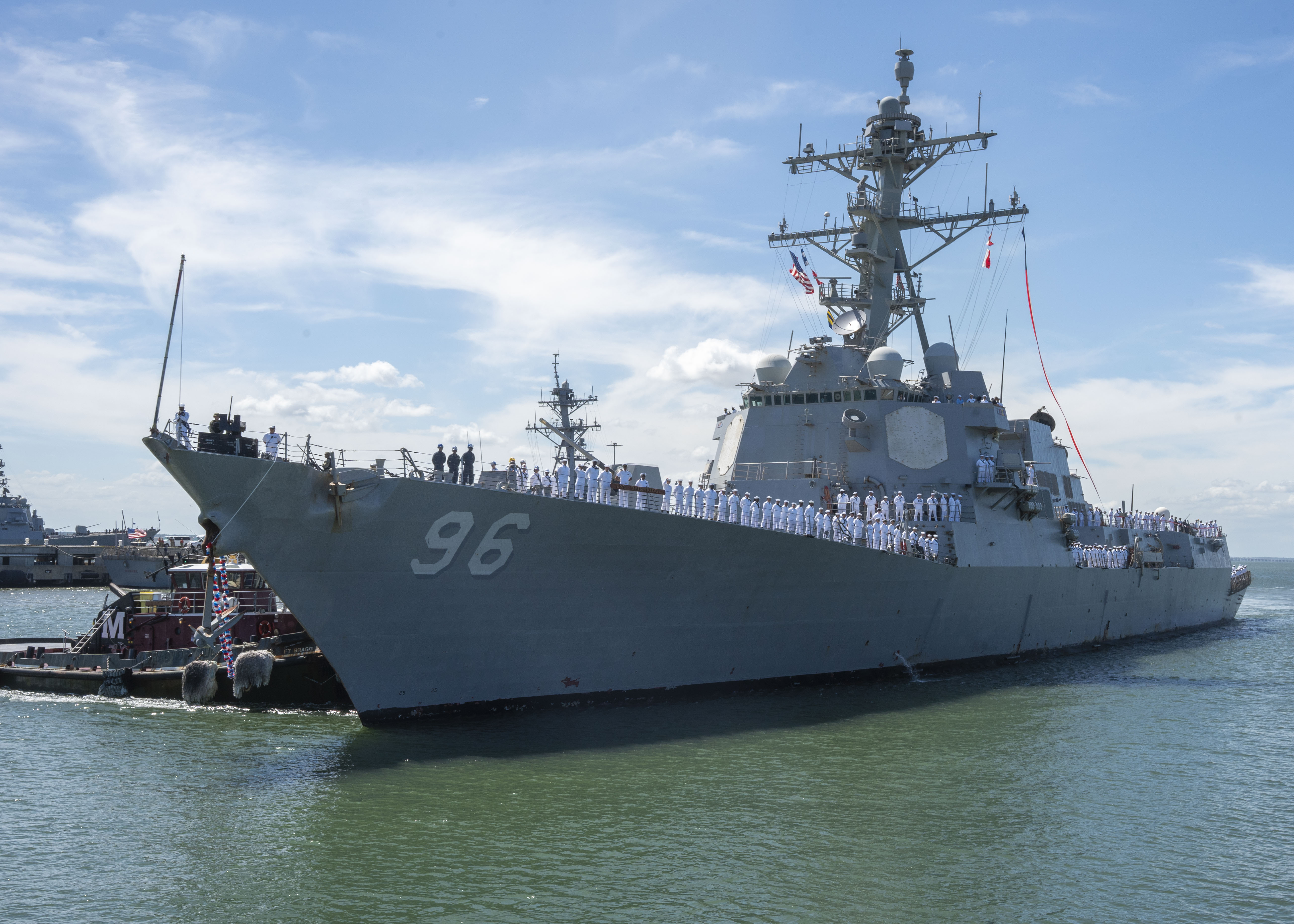 USS Cole and USS Bainbridge Return Home from 9-Month Deployment ...