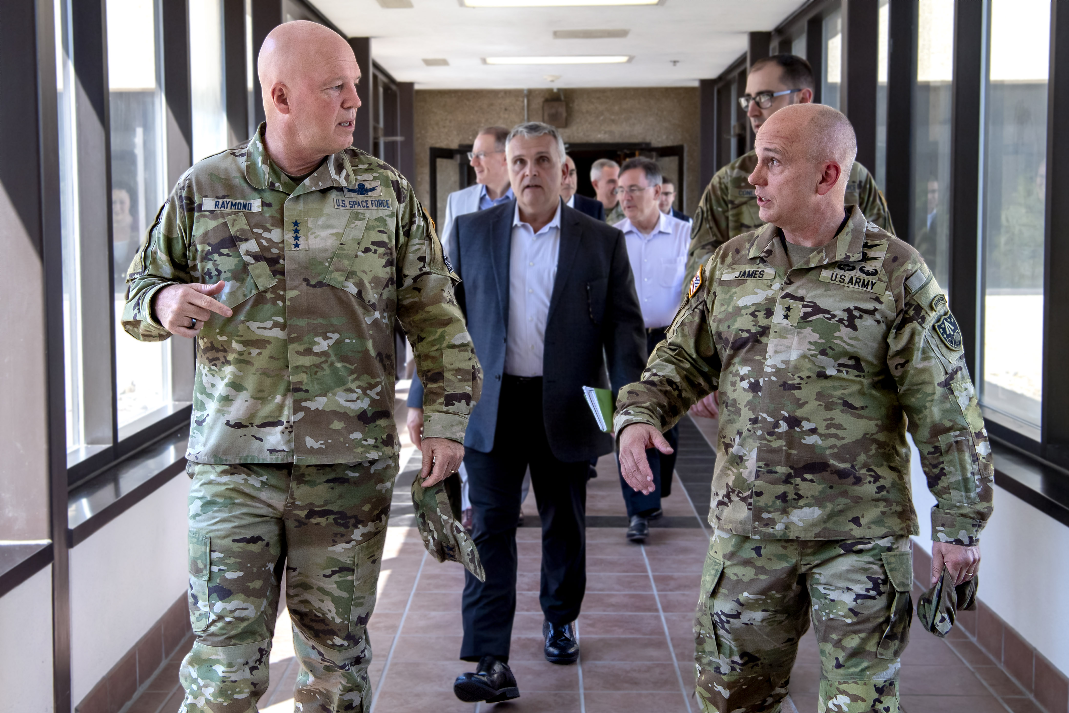 CSO visits JTF-SD > United States Space Command > Article Display