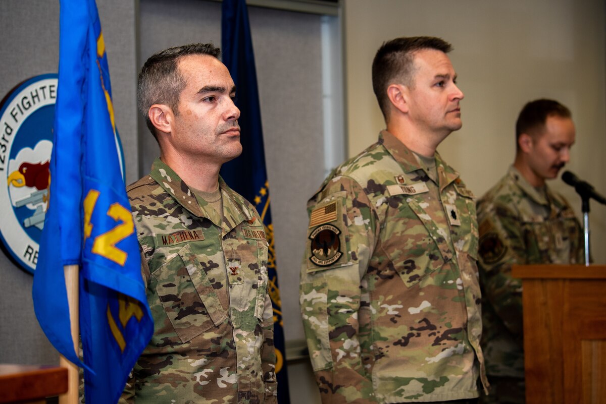 142nd Operations Support Flight redesignates as a Squadron > 142nd Wing ...