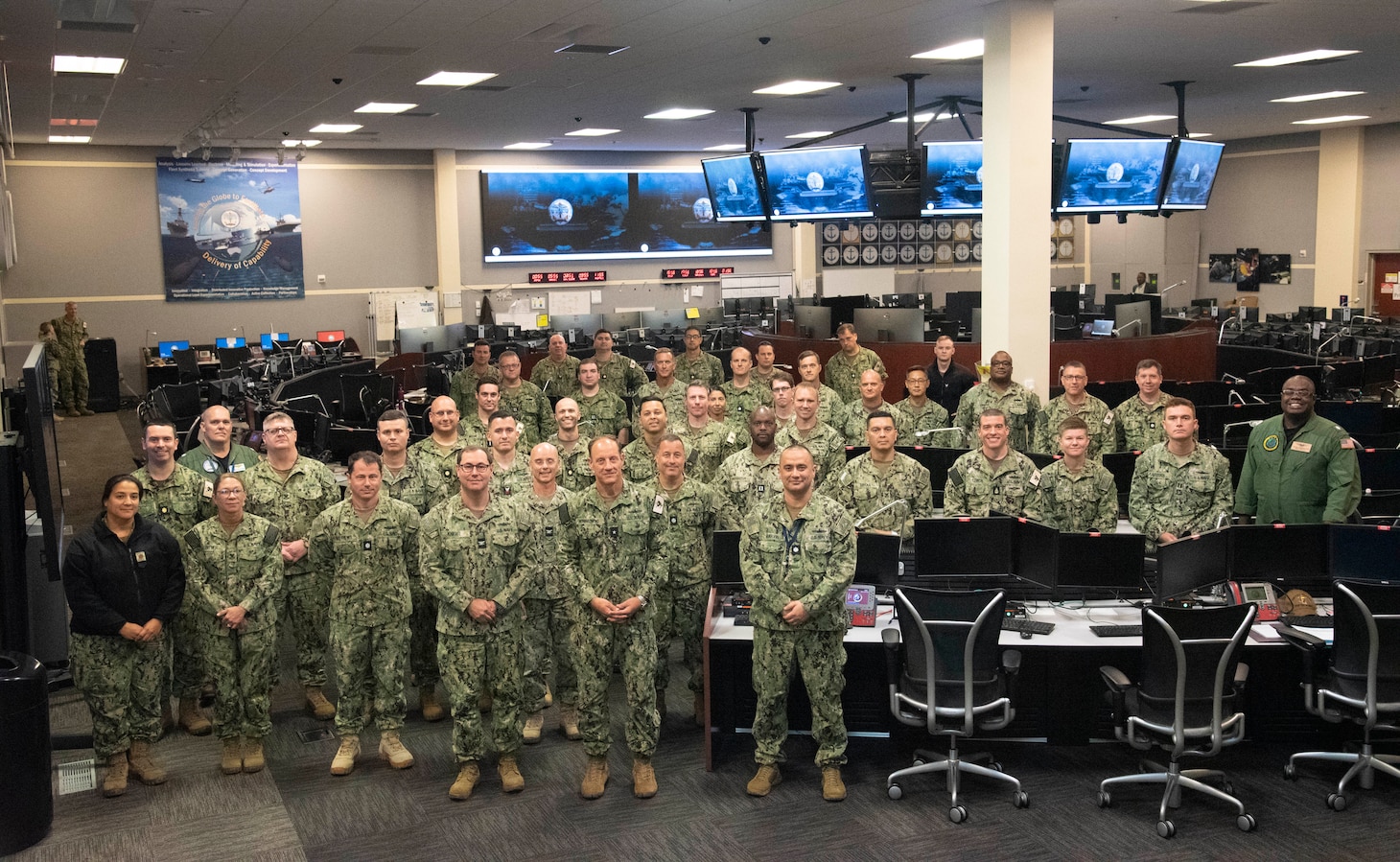 5th Fleet Reserve Sailors complete maritime operations center exercise ...