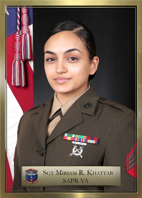 Sergeant Miriam R. Khattab > 1st Marine Aircraft Wing > Biography