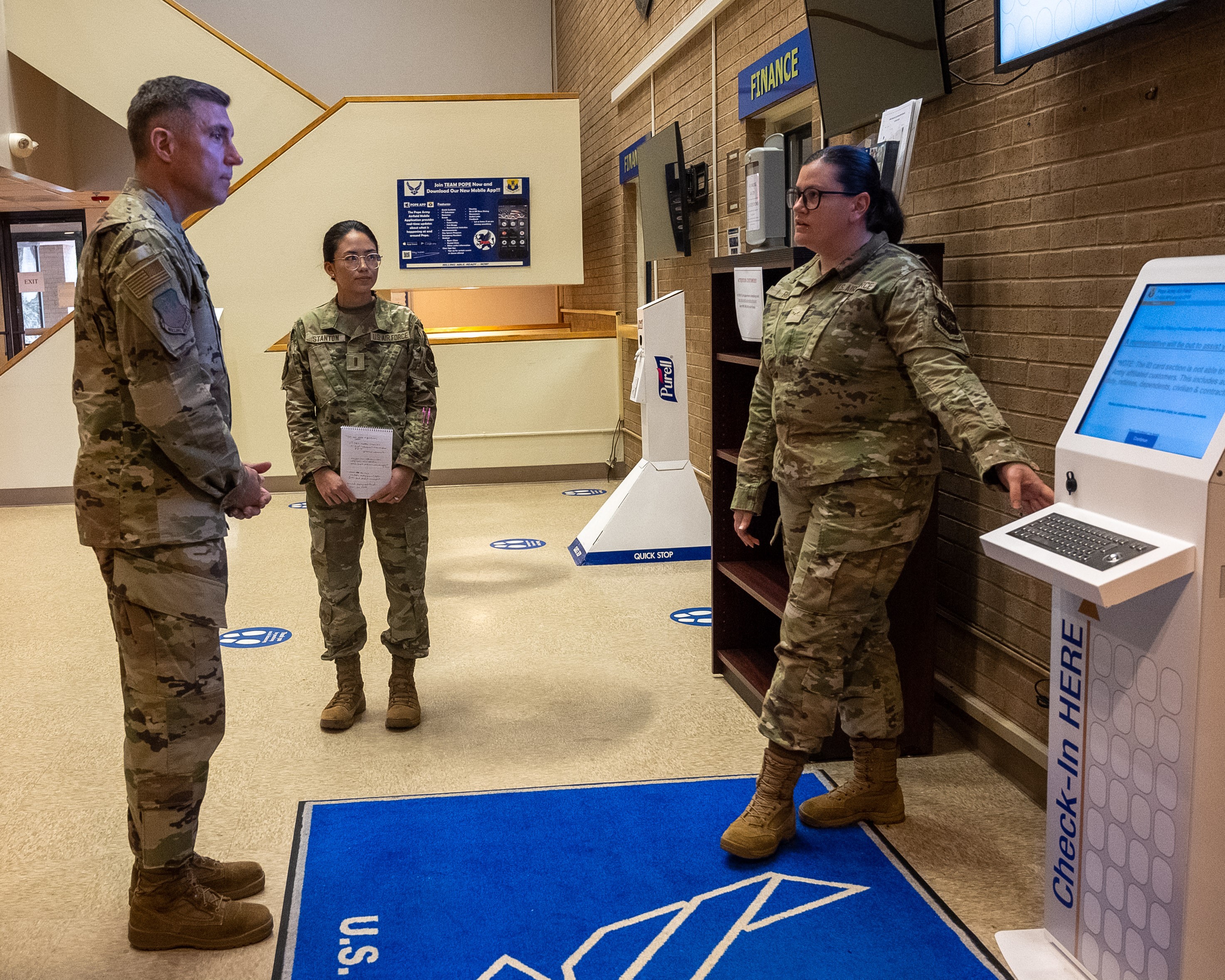 U.S. Air Force Expeditionary Center Leadership Team visits Pope > Team ...