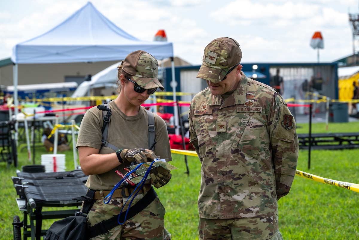 181st IW commander observes CERFP evaluation > 181st Intelligence Wing ...