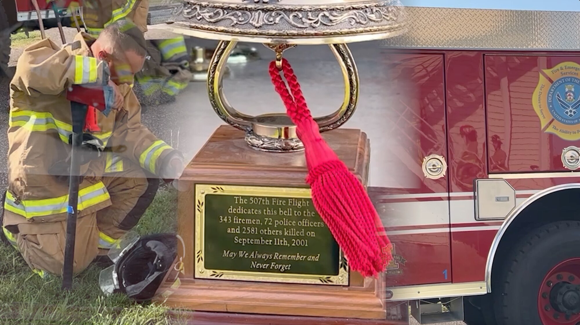 VIDEO - Never forget: Firefighters conduct 9/11 memorial stair climb > 507th Air Refueling Wing ...