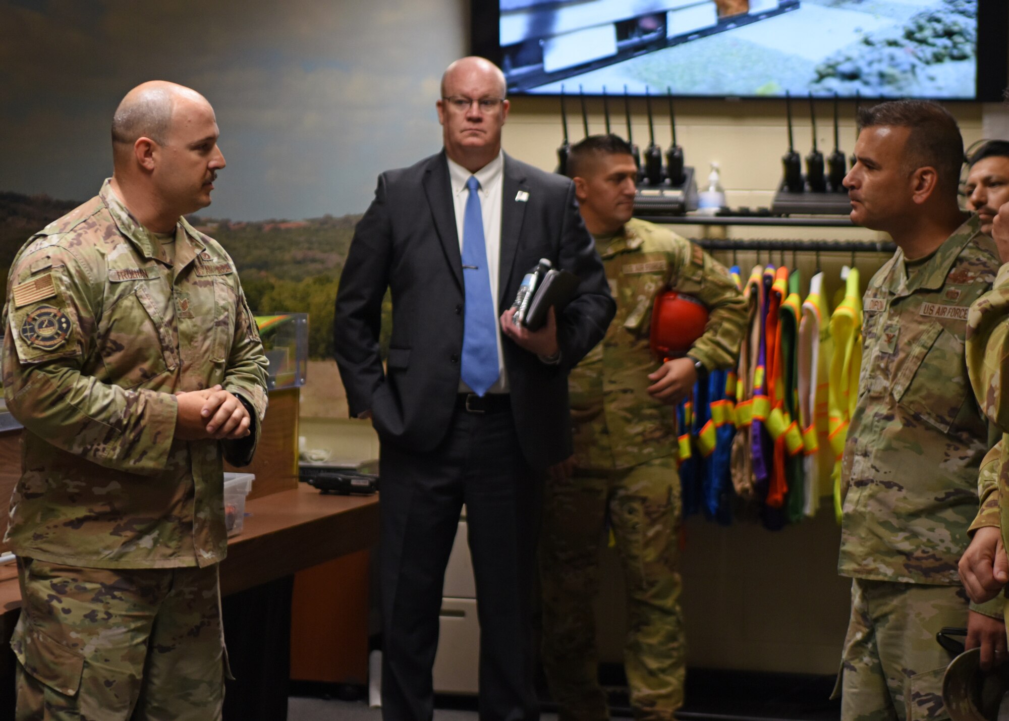Second Air Force leaders visit Goodfellow > Air Education and Training ...