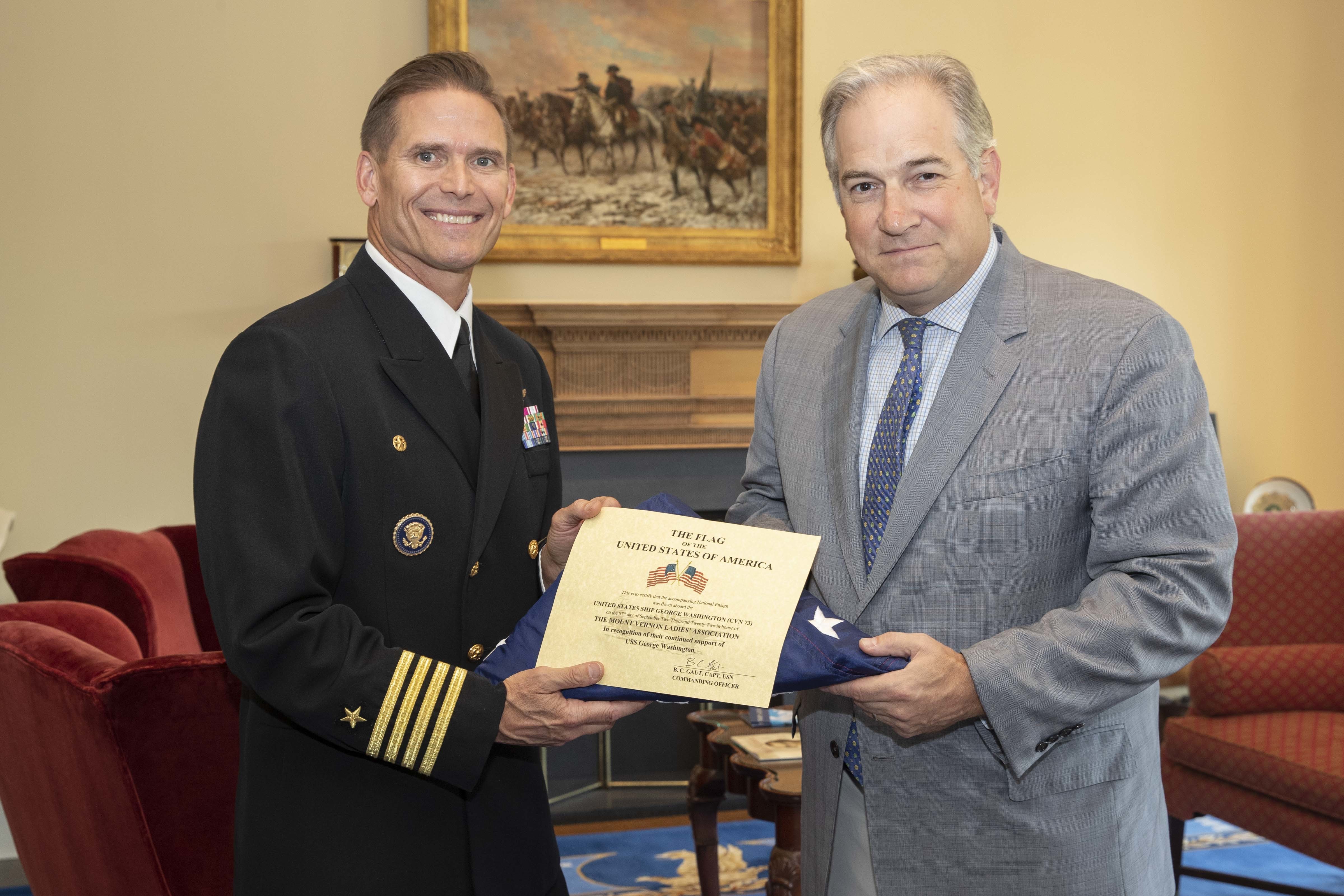 Top USS George Washington Sailors Visit Mount Vernon > United States ...