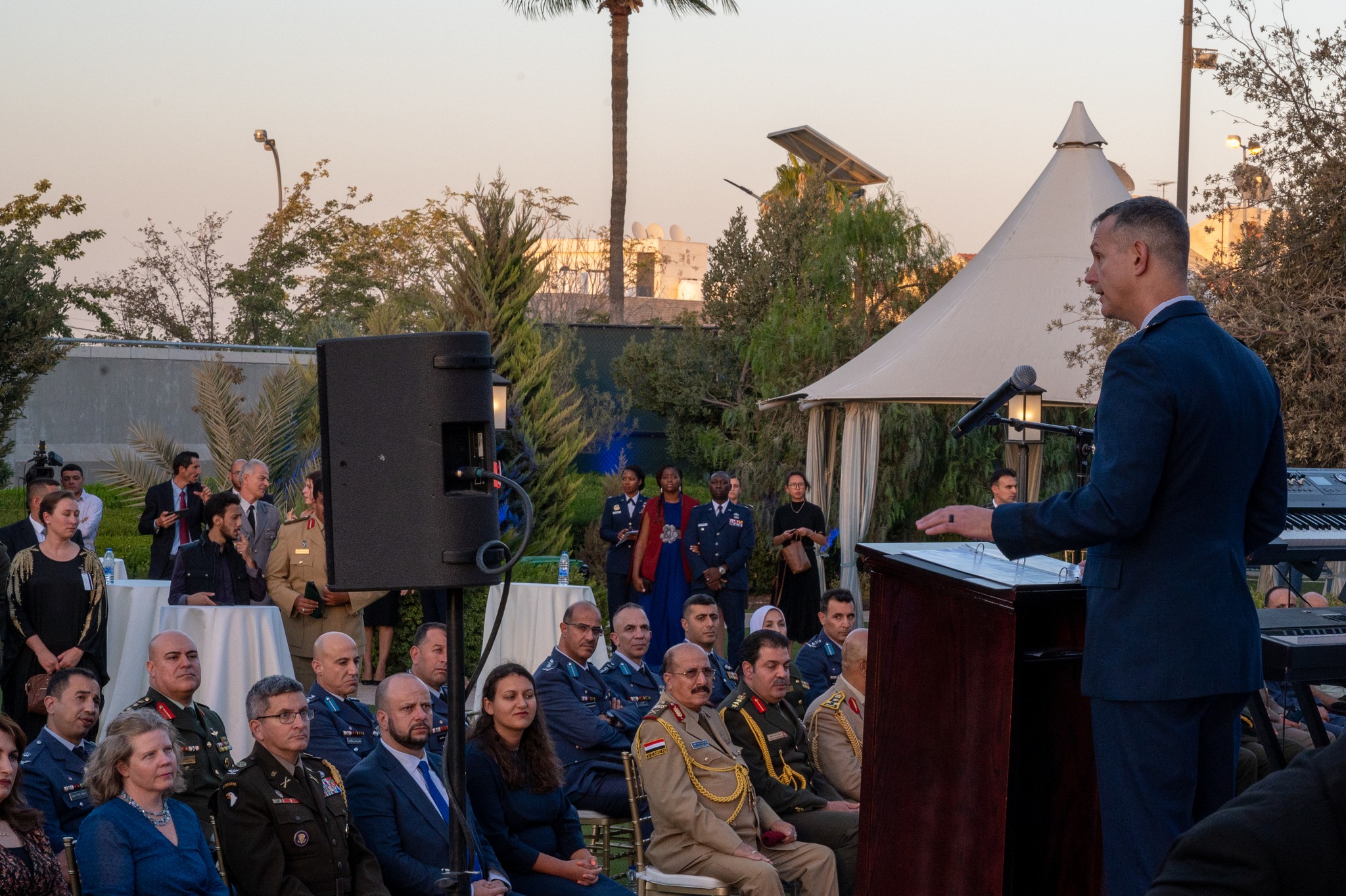 US Embassy Jordan celebrates USAF 75th anniversary during celebration ...