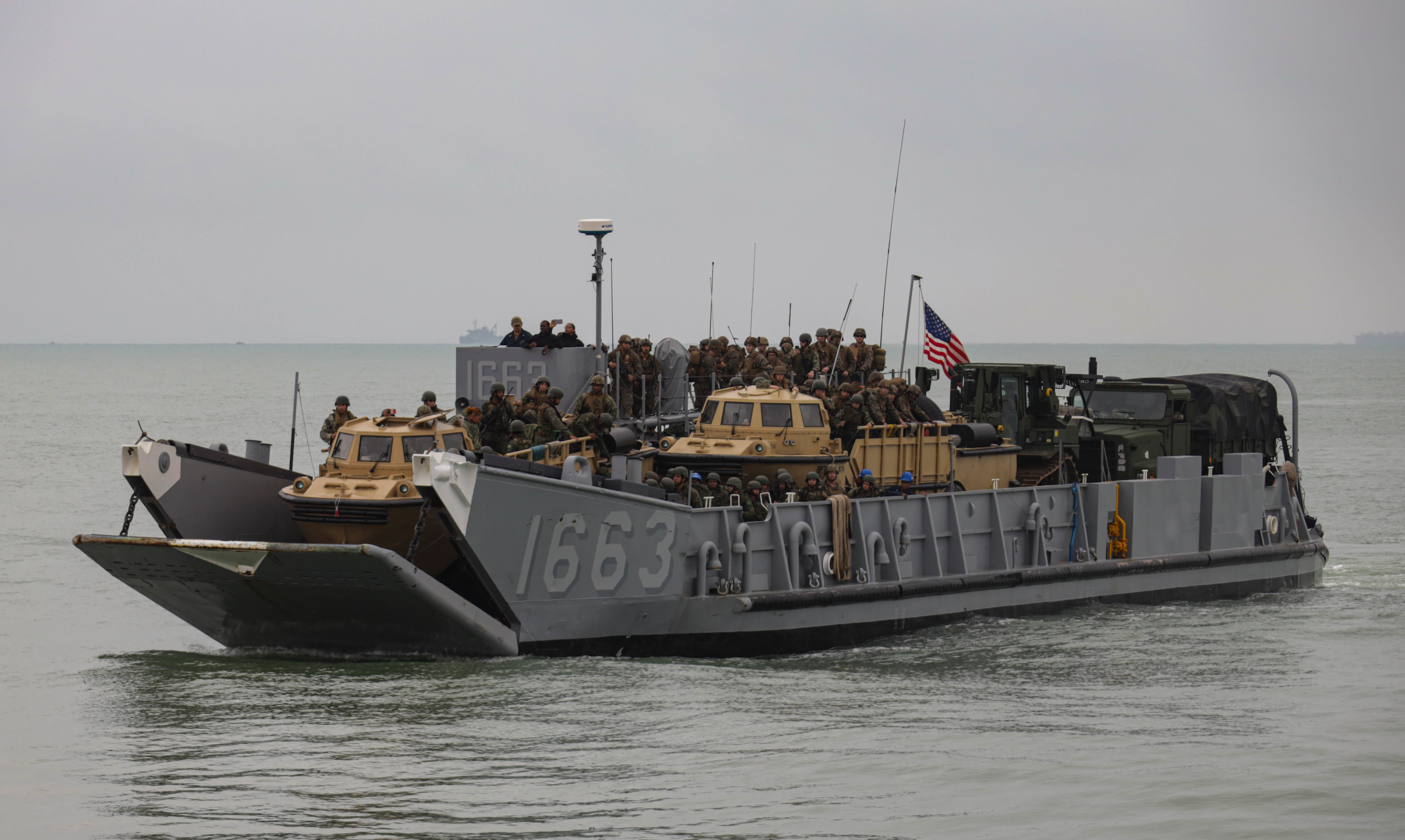 UNITAS 2022: U.S. Marines Participate in Amphibious Landing with ...