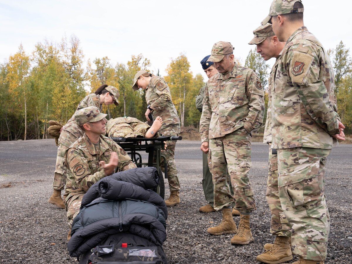 11th Air Force Commander visits 673d ABW, participates in immersion ...