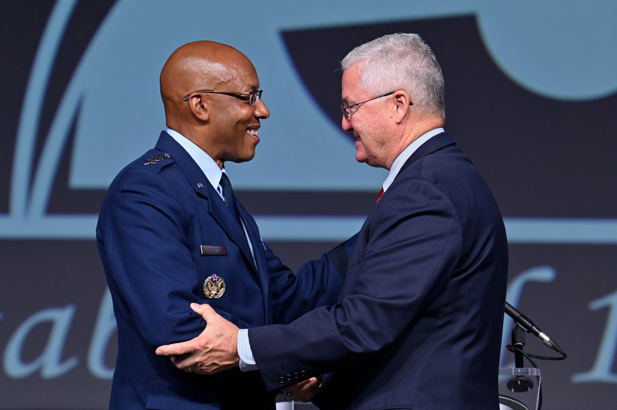 Brown cites Air Force history as fuel for accelerating change, meeting ...