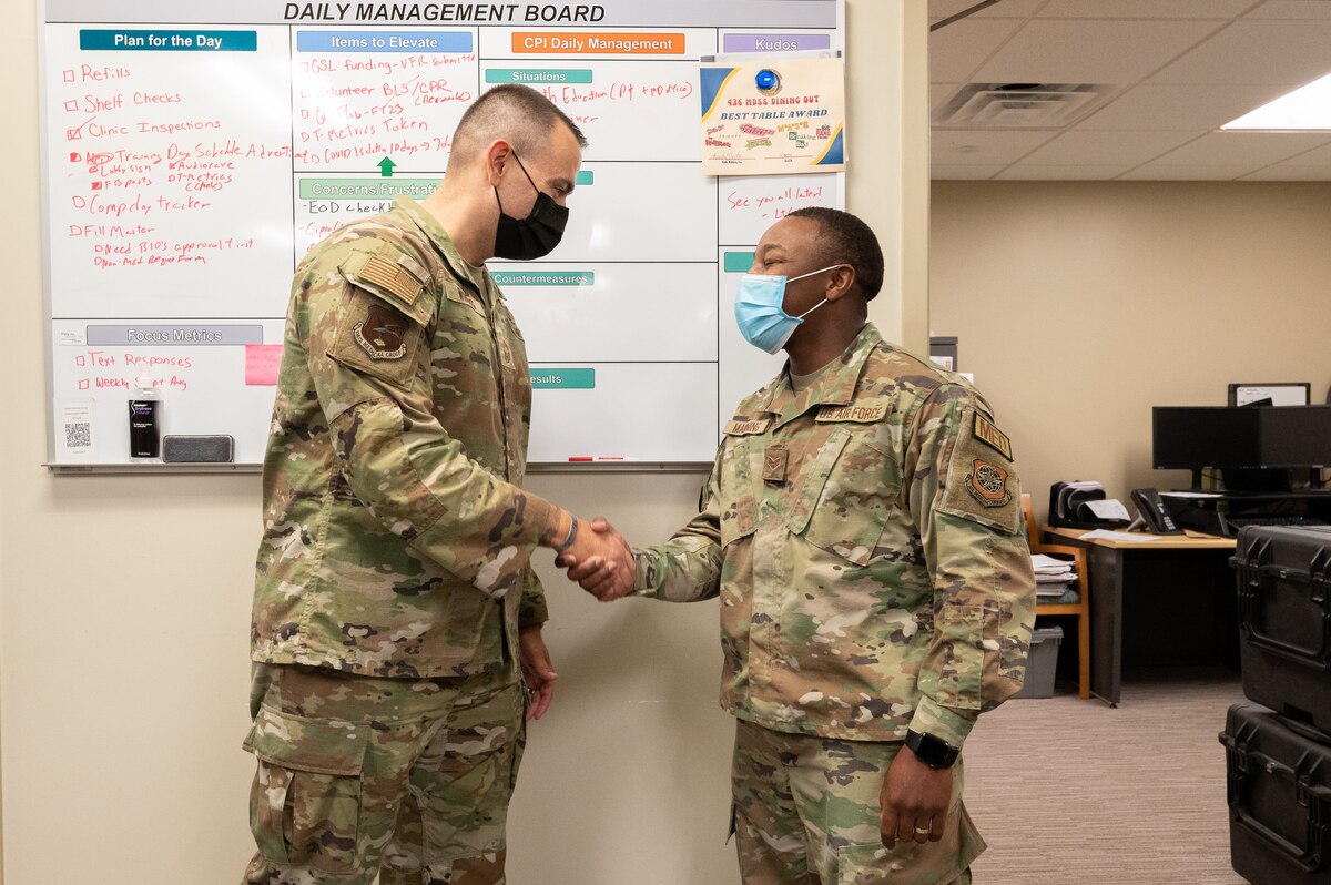 AMC surgeon general visits Dover AFB > Dover Air Force Base > News