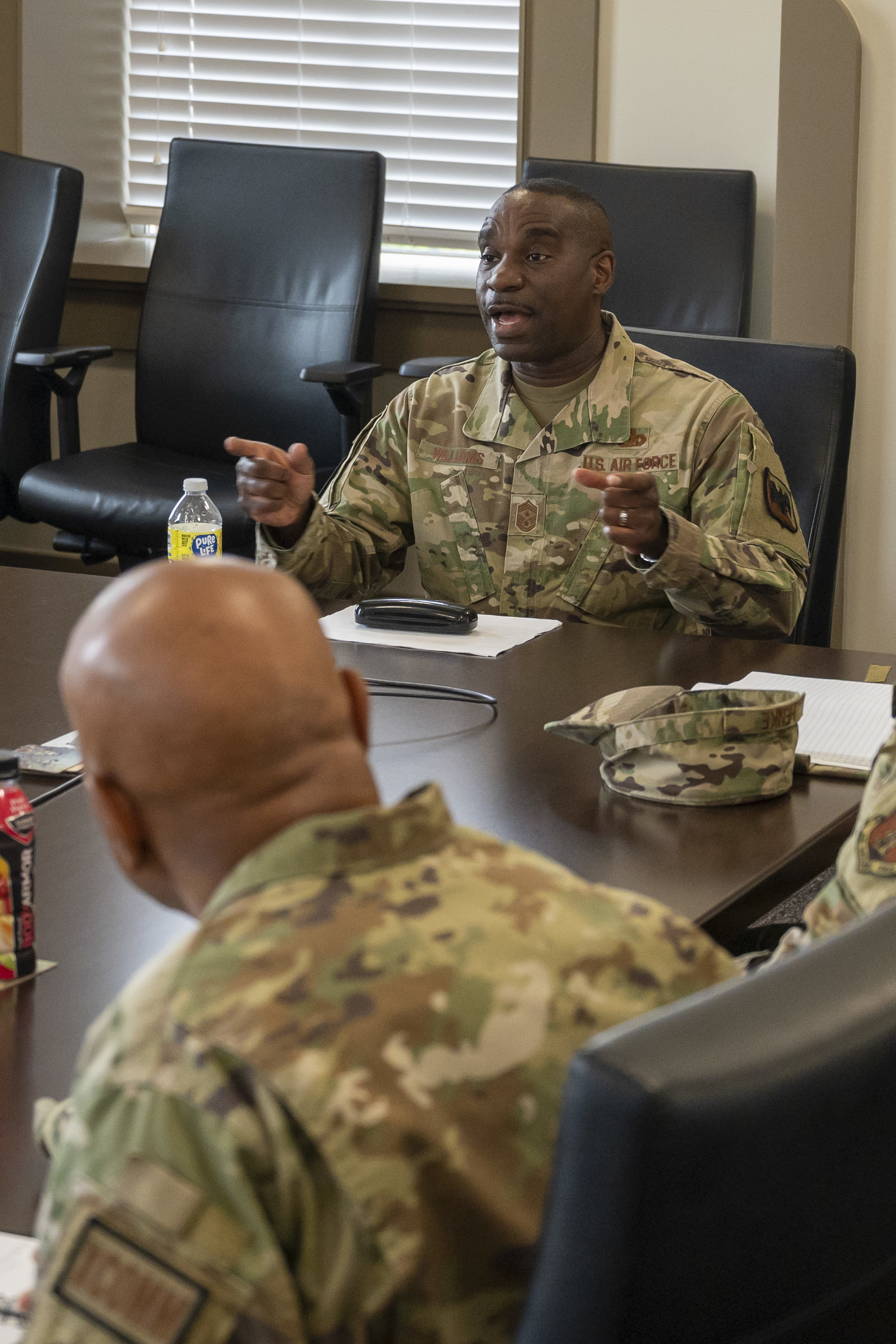 Air National Guard Command Chief shares leadership philosophy at ...