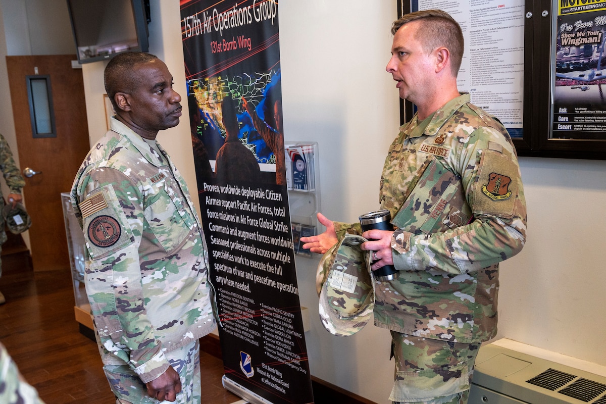 Air National Guard Command Chief shares leadership philosophy at ...
