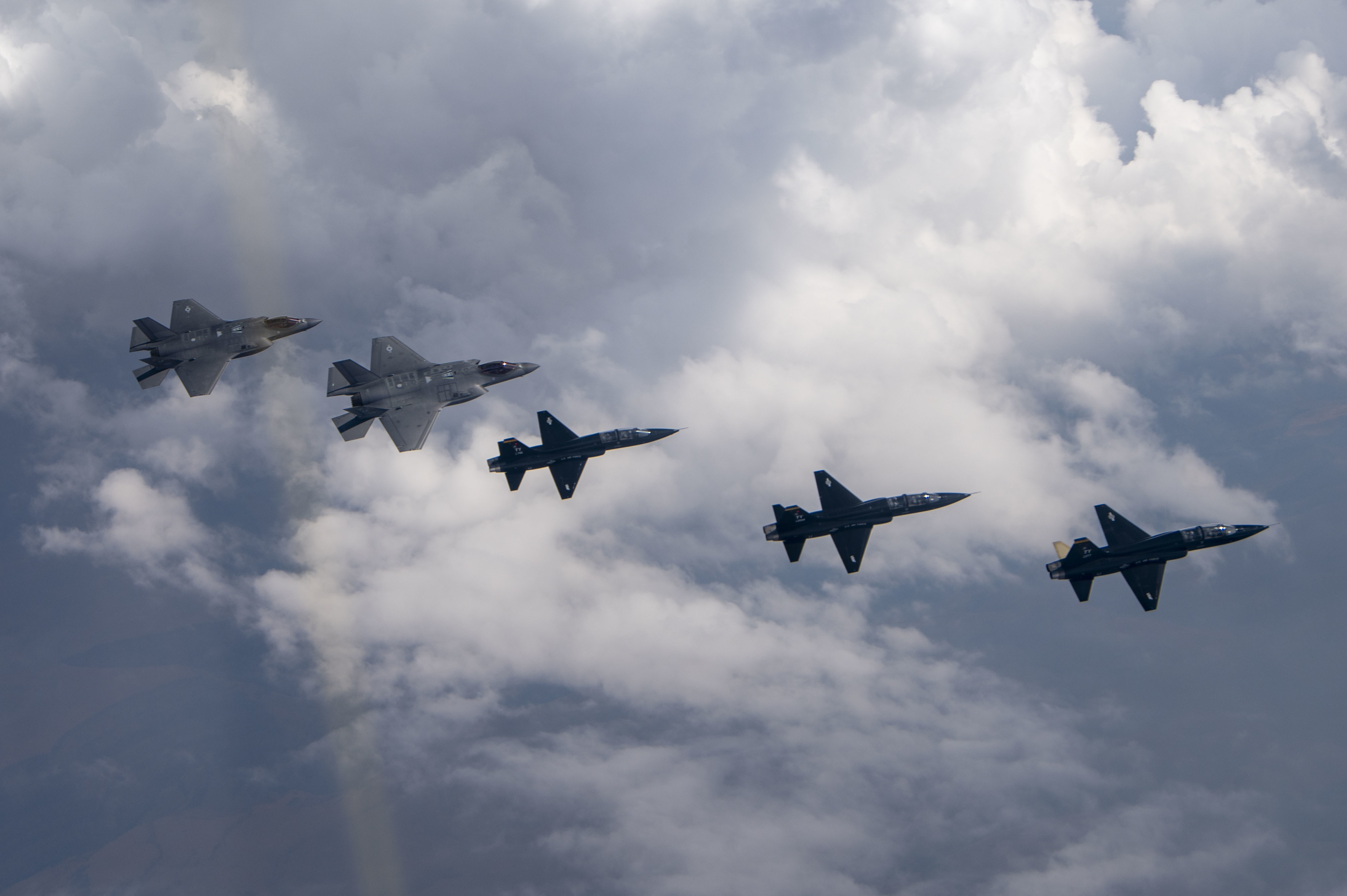 T-38s, F-35s sync missions