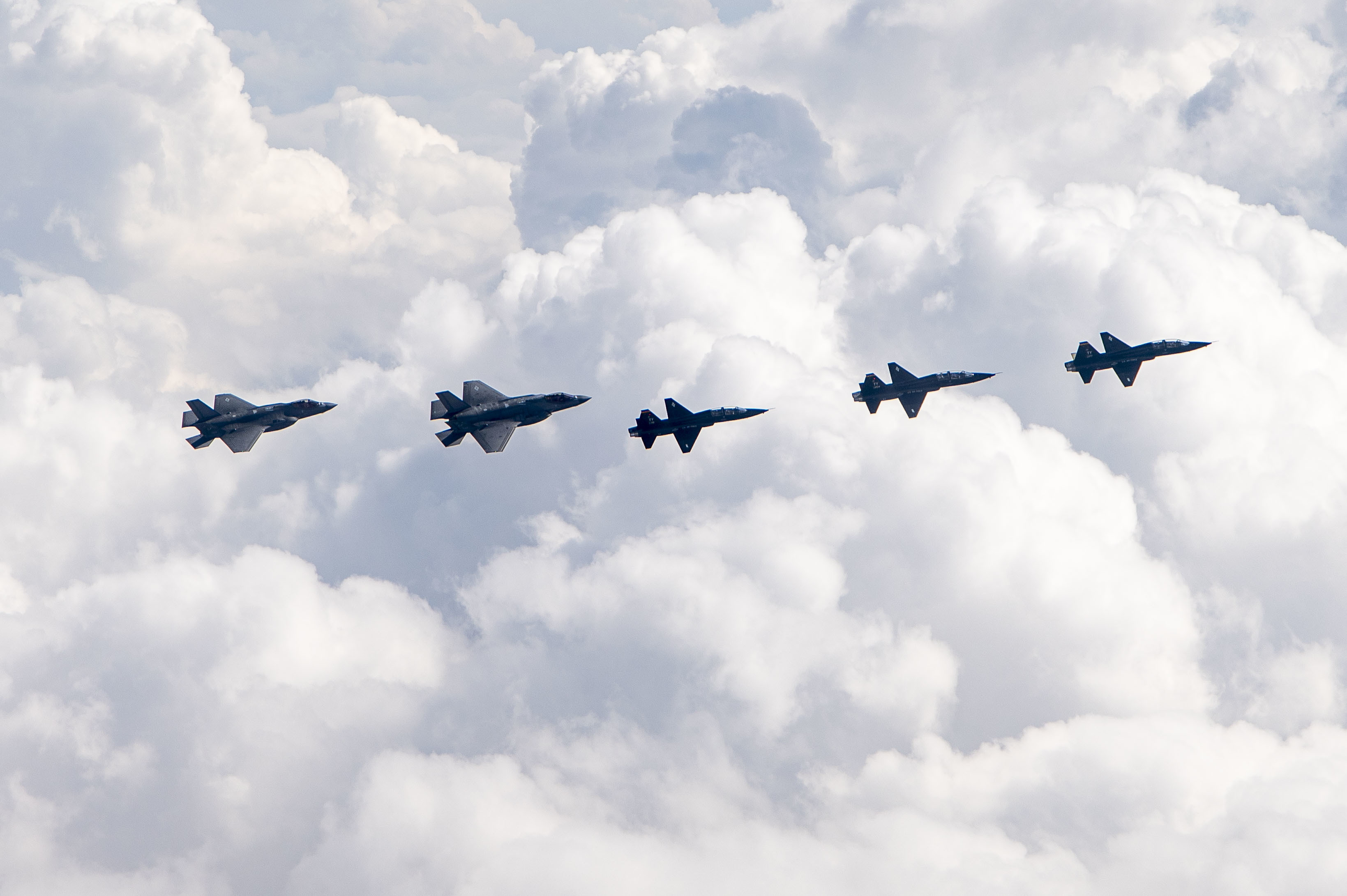 T-38s, F-35s sync missions