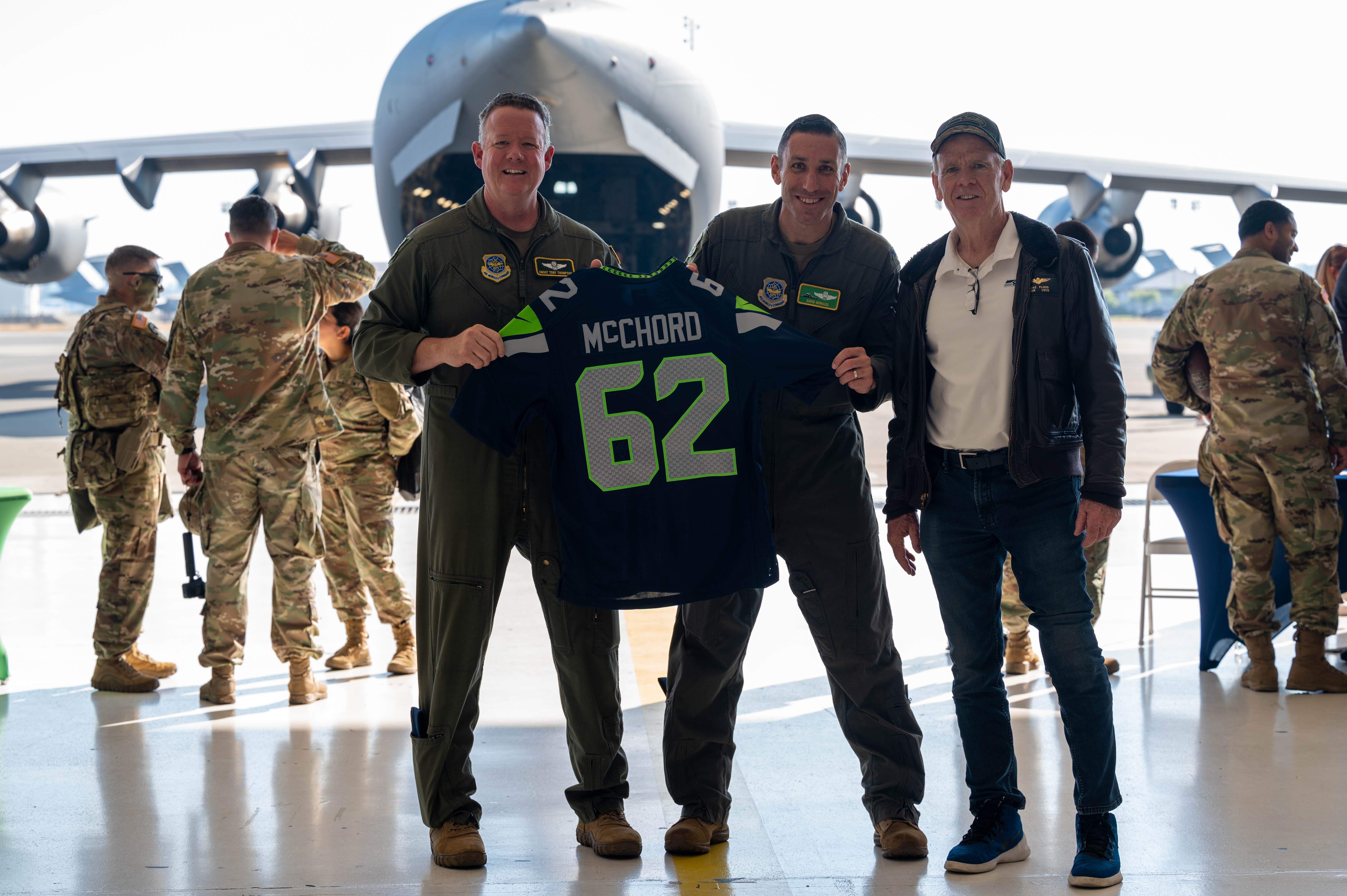 NFL visits Joint Base Lewis-McChord > 505th Command and Control Wing ...